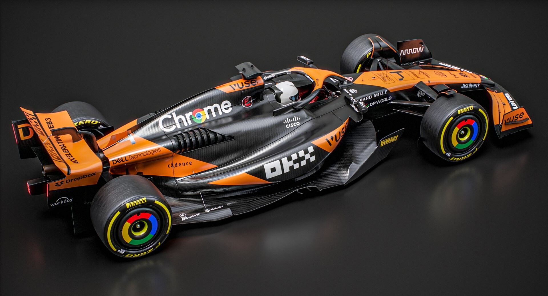 OpticalDreamSoft - F1 McLaren MCL38 Season 2024 Formula 1 Race Car PBR ...