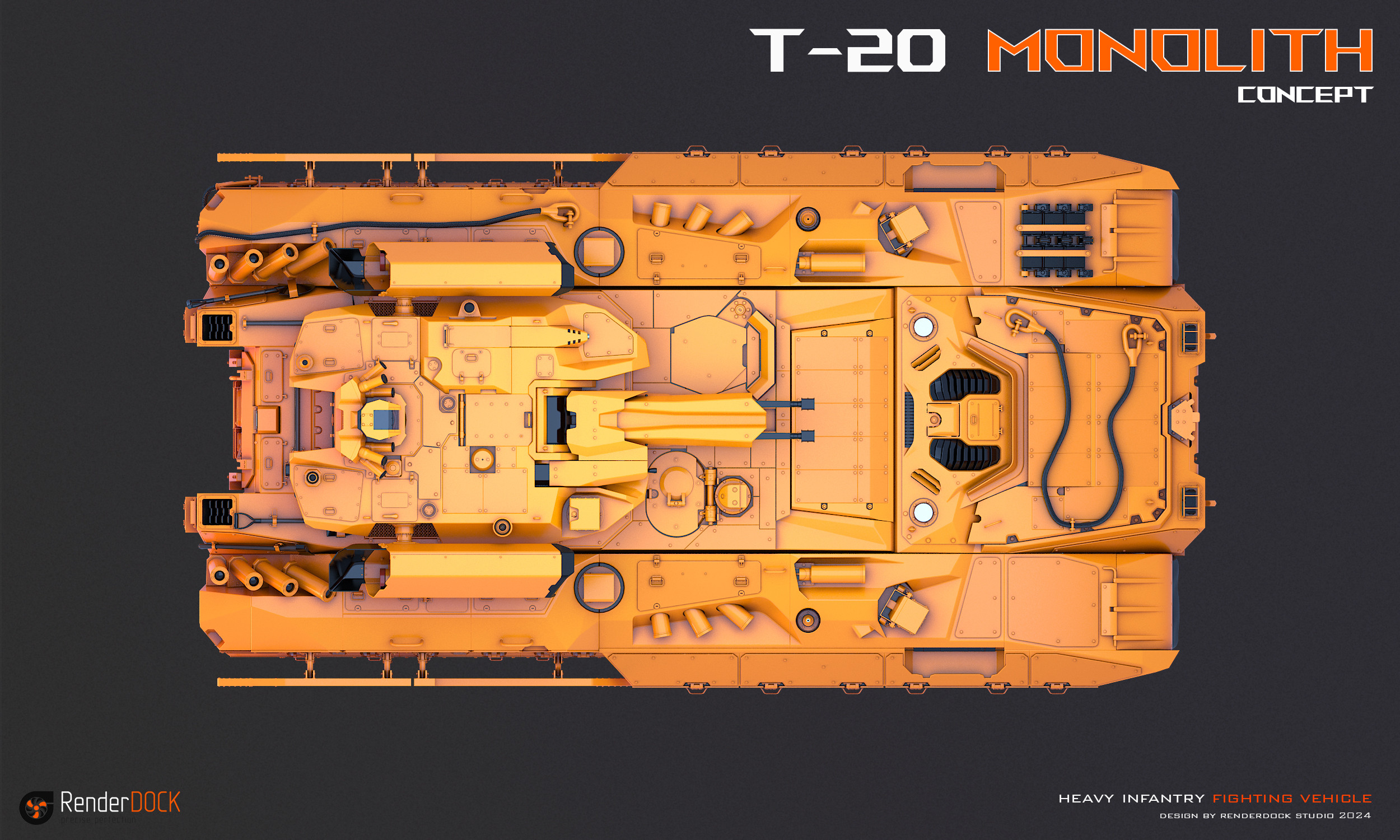RenderDock - T-20 Monolith (CONCEPT)