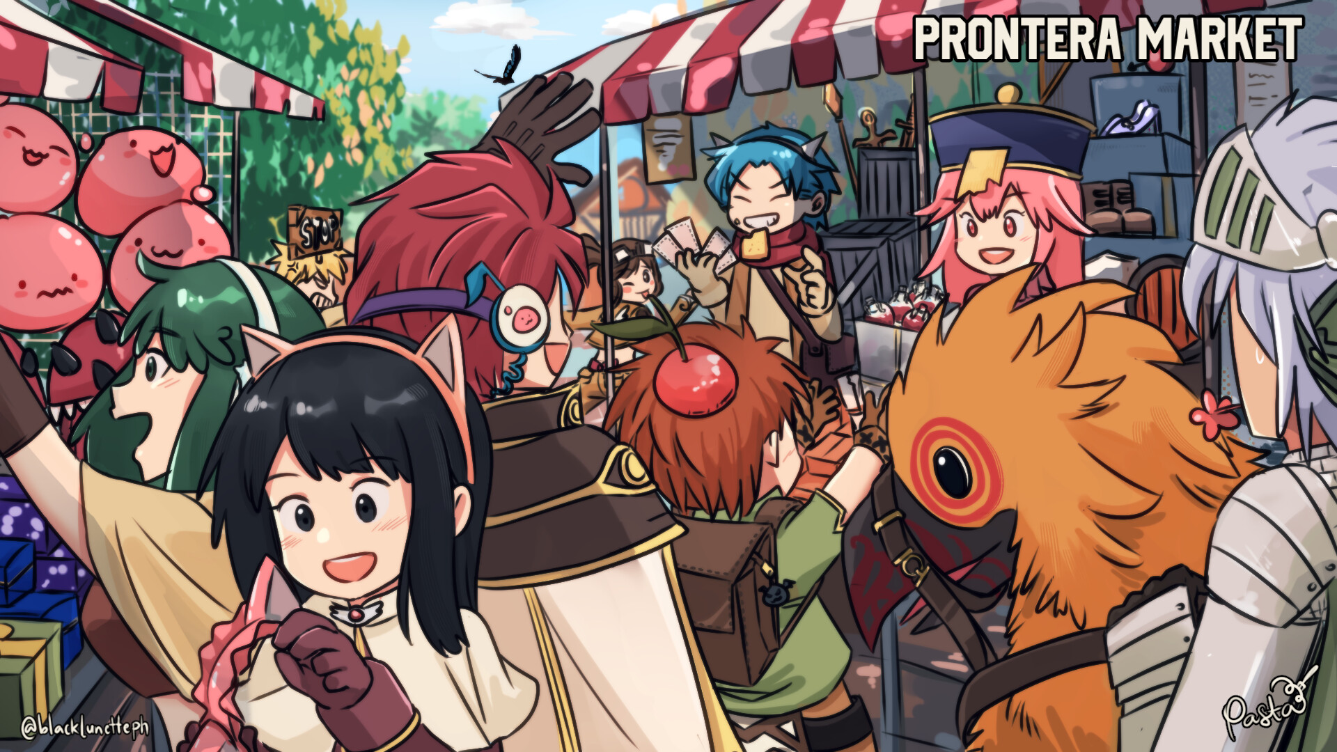 ArtStation - Prontera Market - Ragnarok Online