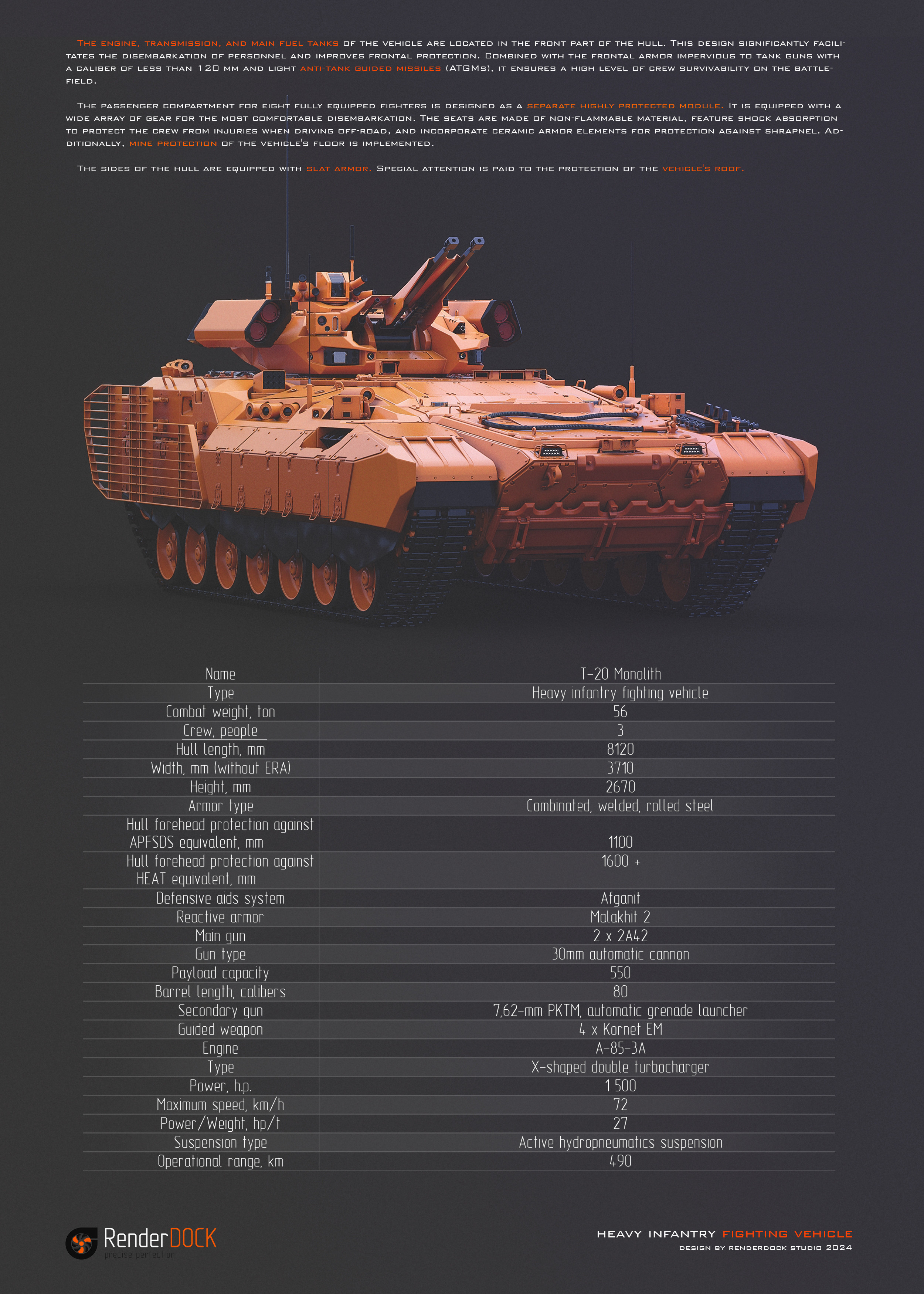 RenderDock - T-20 Monolith (CONCEPT)