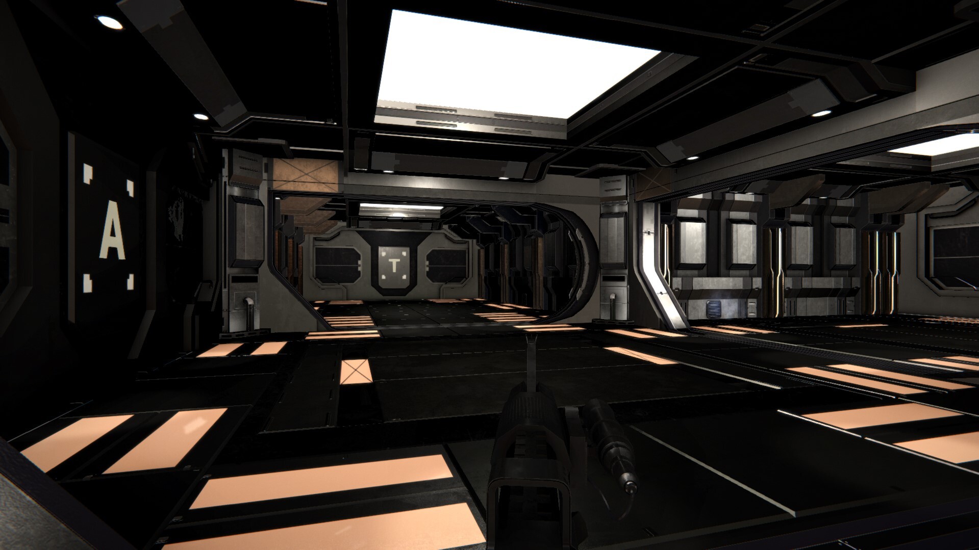 ArtStation - Ship interior - 3D modelling and texturing