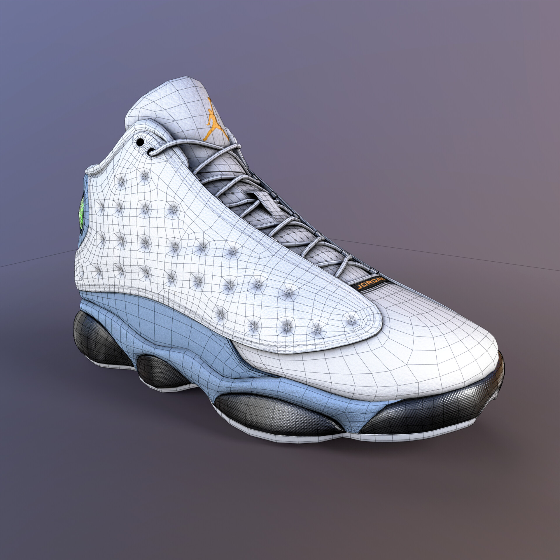 how to draw jordans 13