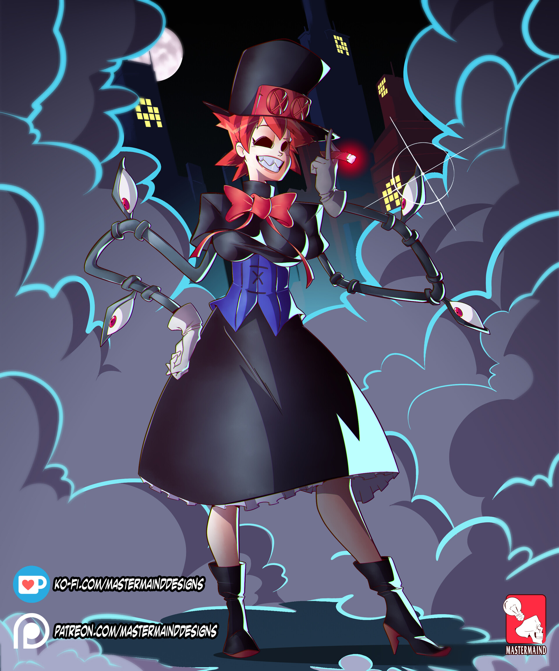 ArtStation - Peacock from skullgirls (New fanart)