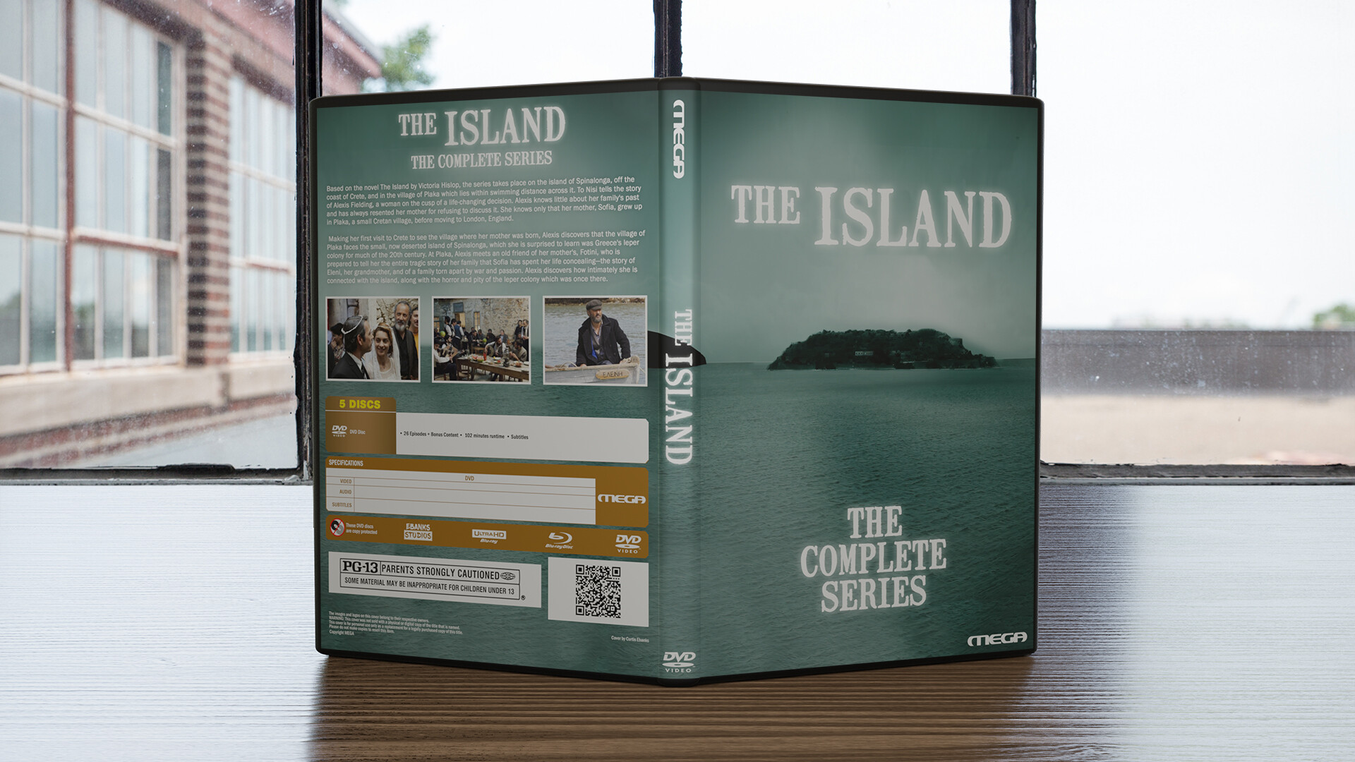 ArtStation - The Island (2010) Custom DVD Cover