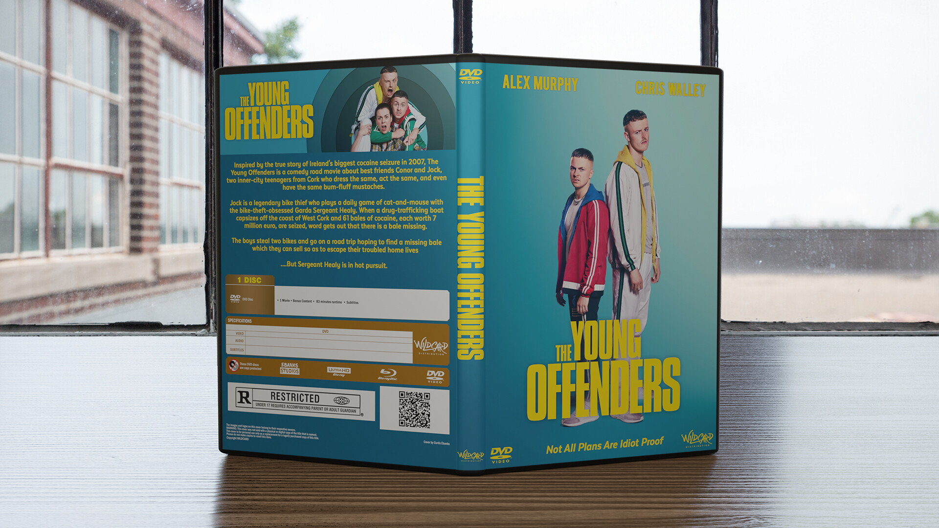 ArtStation - The Young Offenders (2016) Custom DVD Cover