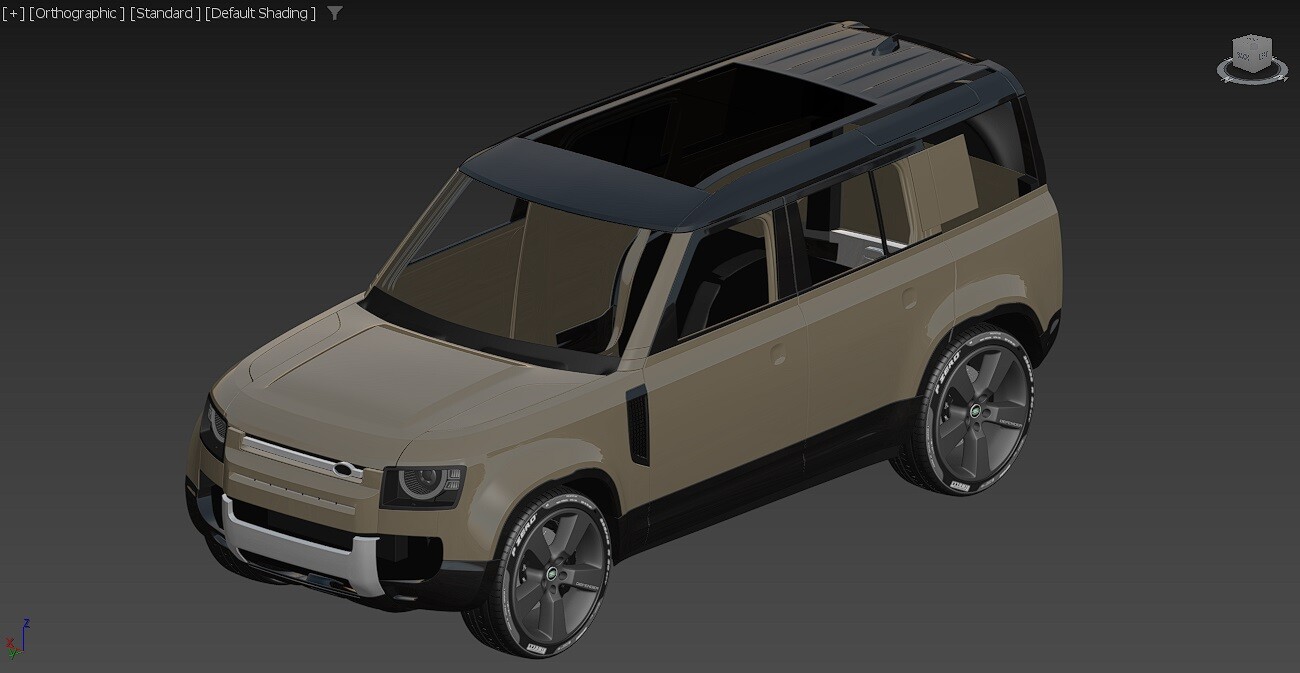 ArtStation - Land Rover Defender 110 2024