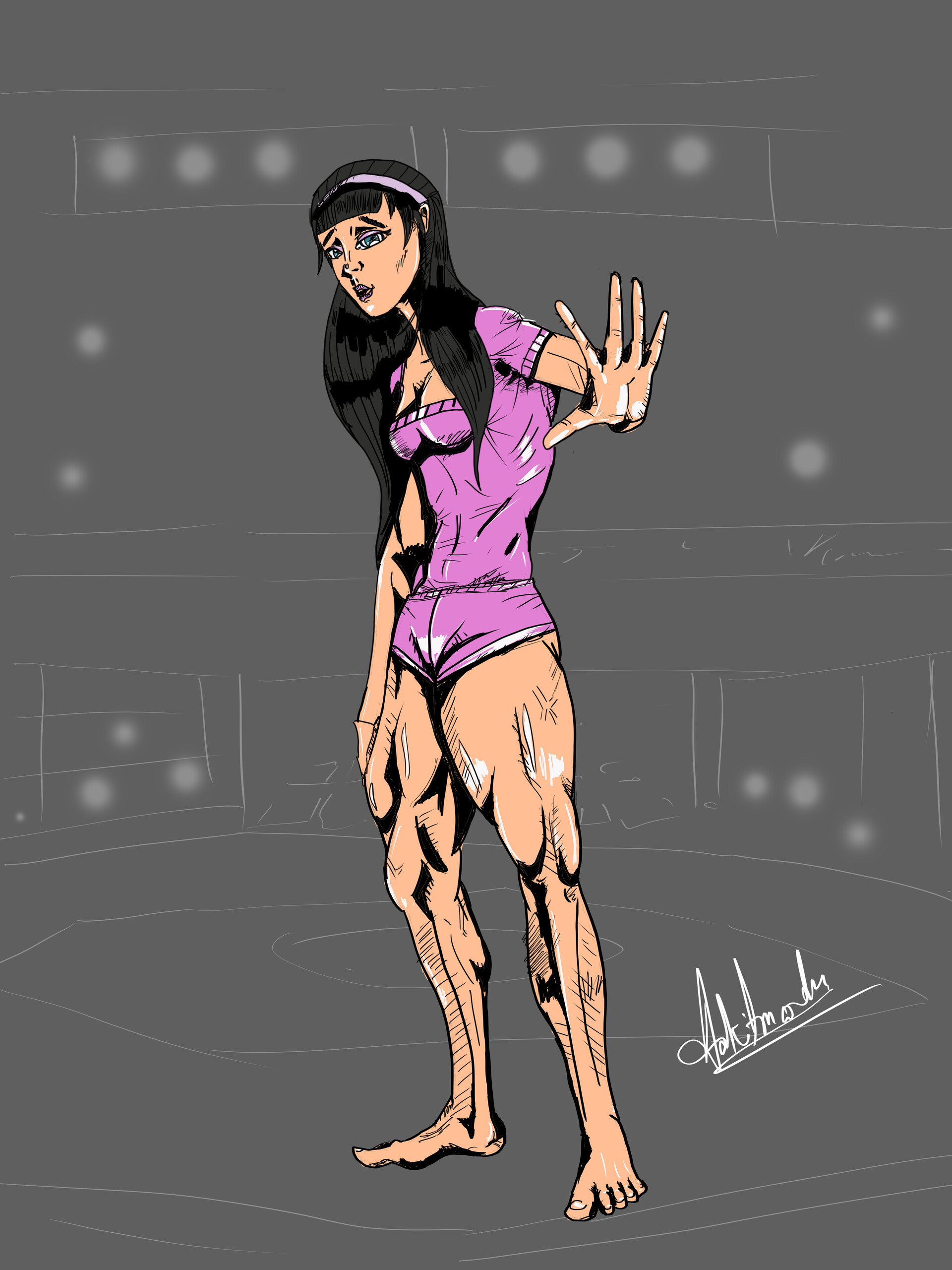 ArtStation - Strong Girl