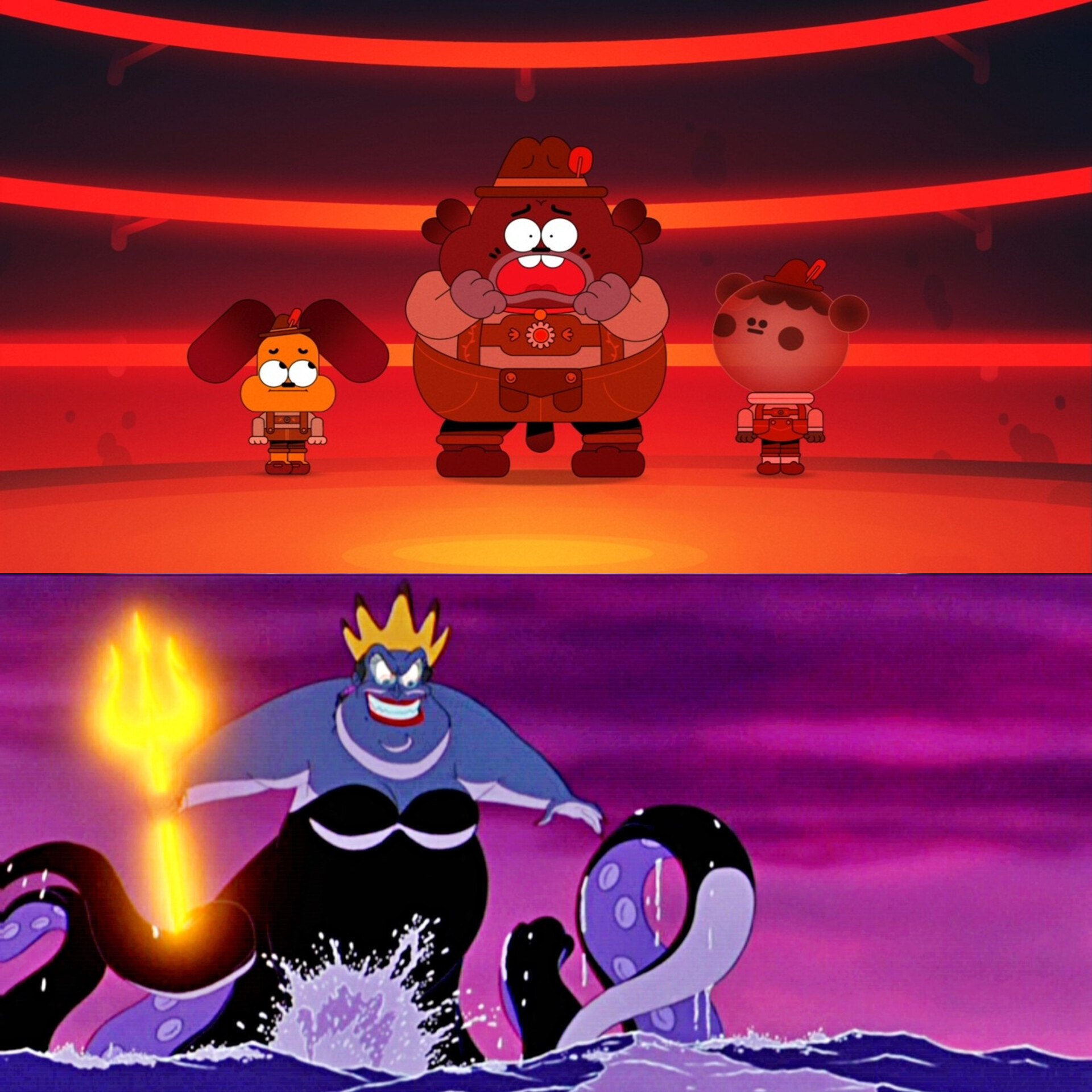 ArtStation - Pud, Ham and IT scared of Ursula