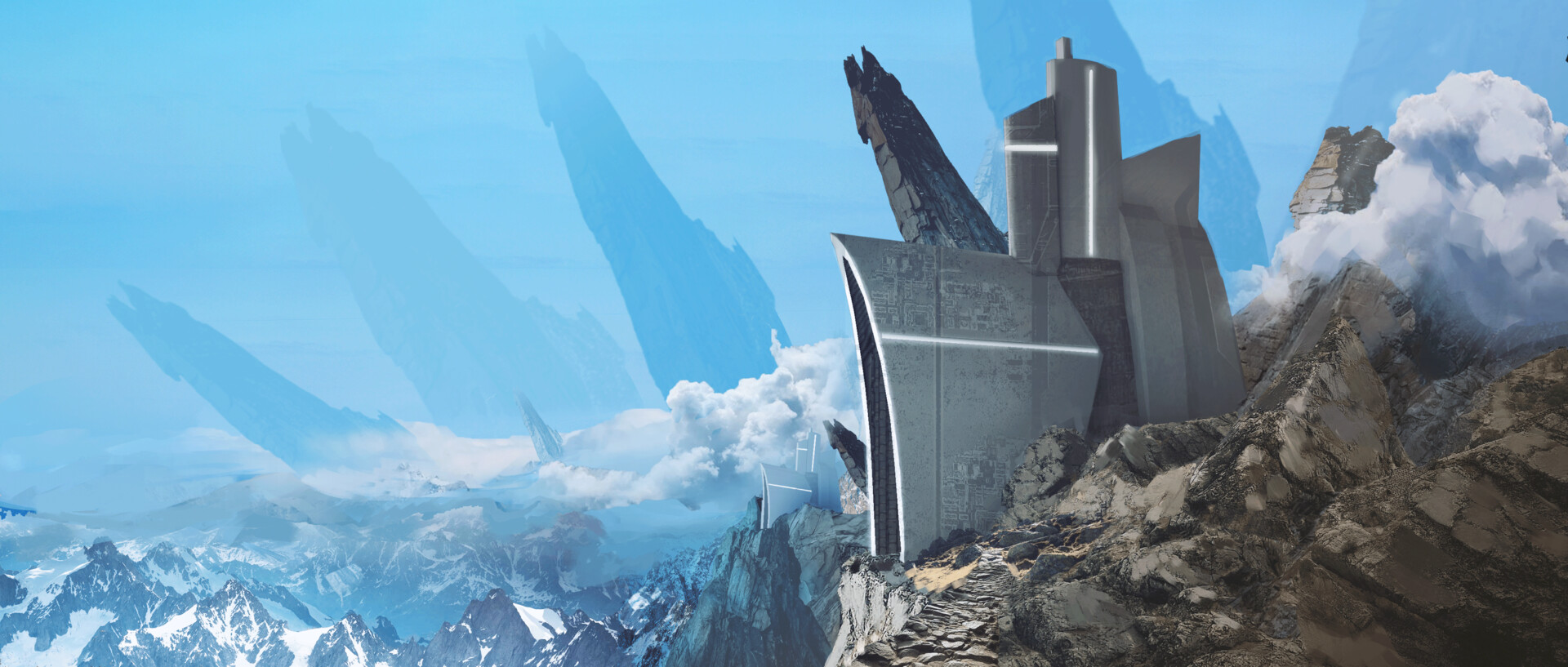 ArtStation - Tower of silver pick