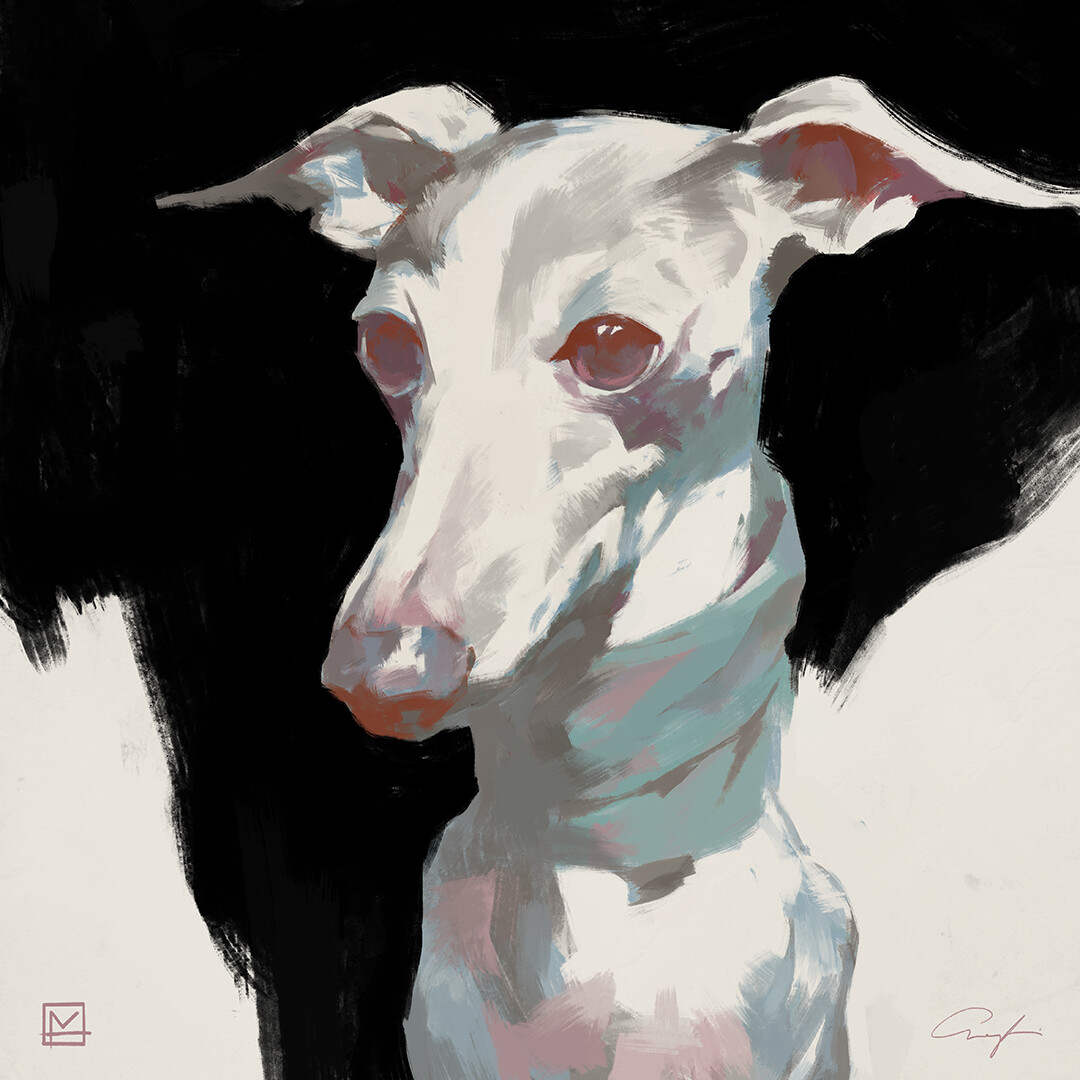 ArtStation - DOGGO PORTRAIT