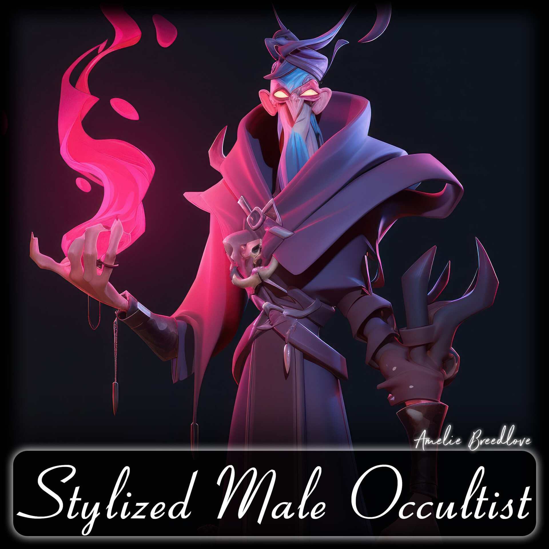 ArtStation - 200 Stylized Male Occultist Reference Pack | 4K | v.67