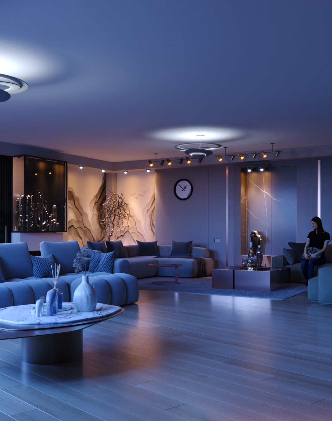 ArtStation - loft interior home