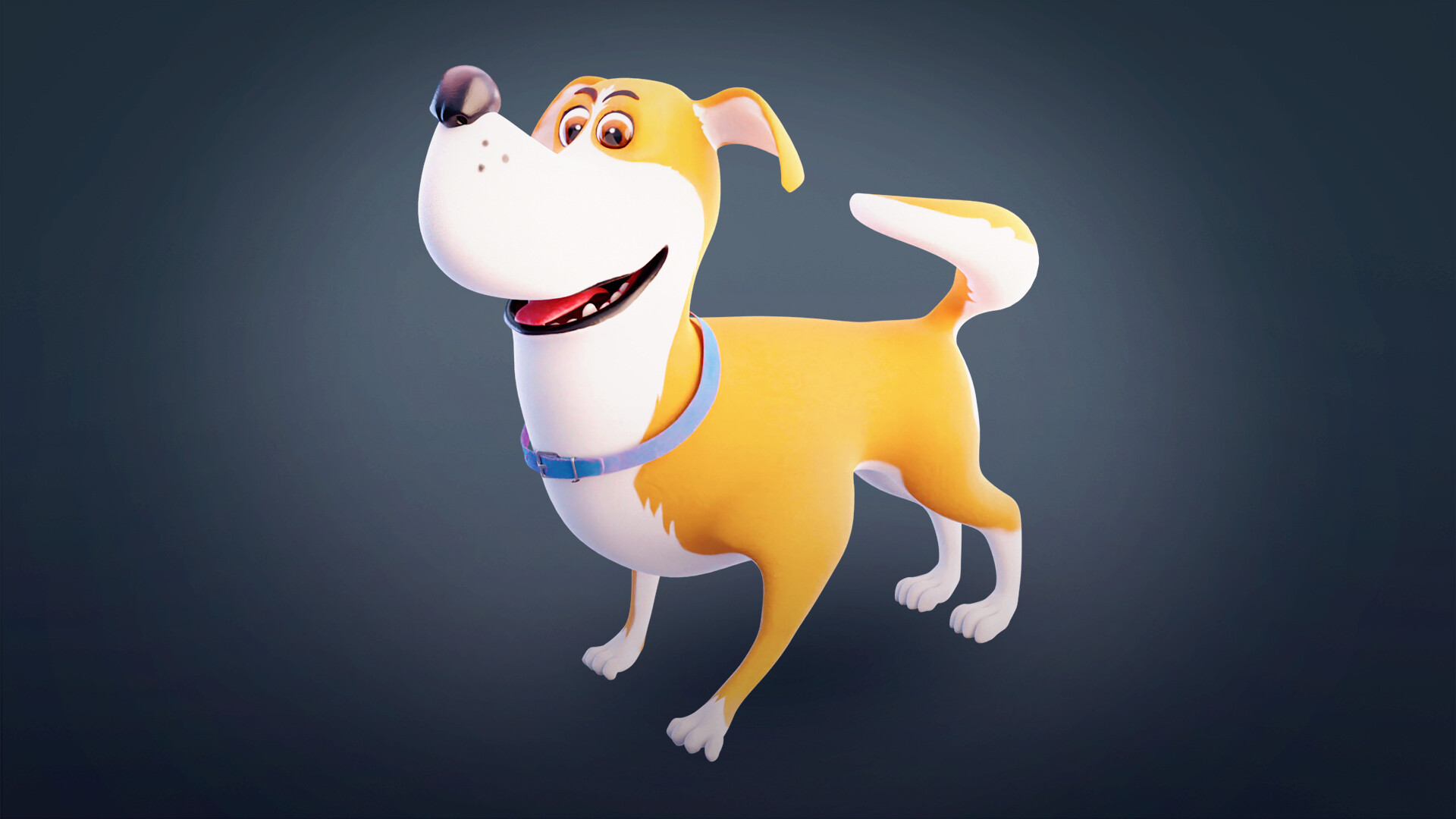 ArtStation - Cartoon Dog
