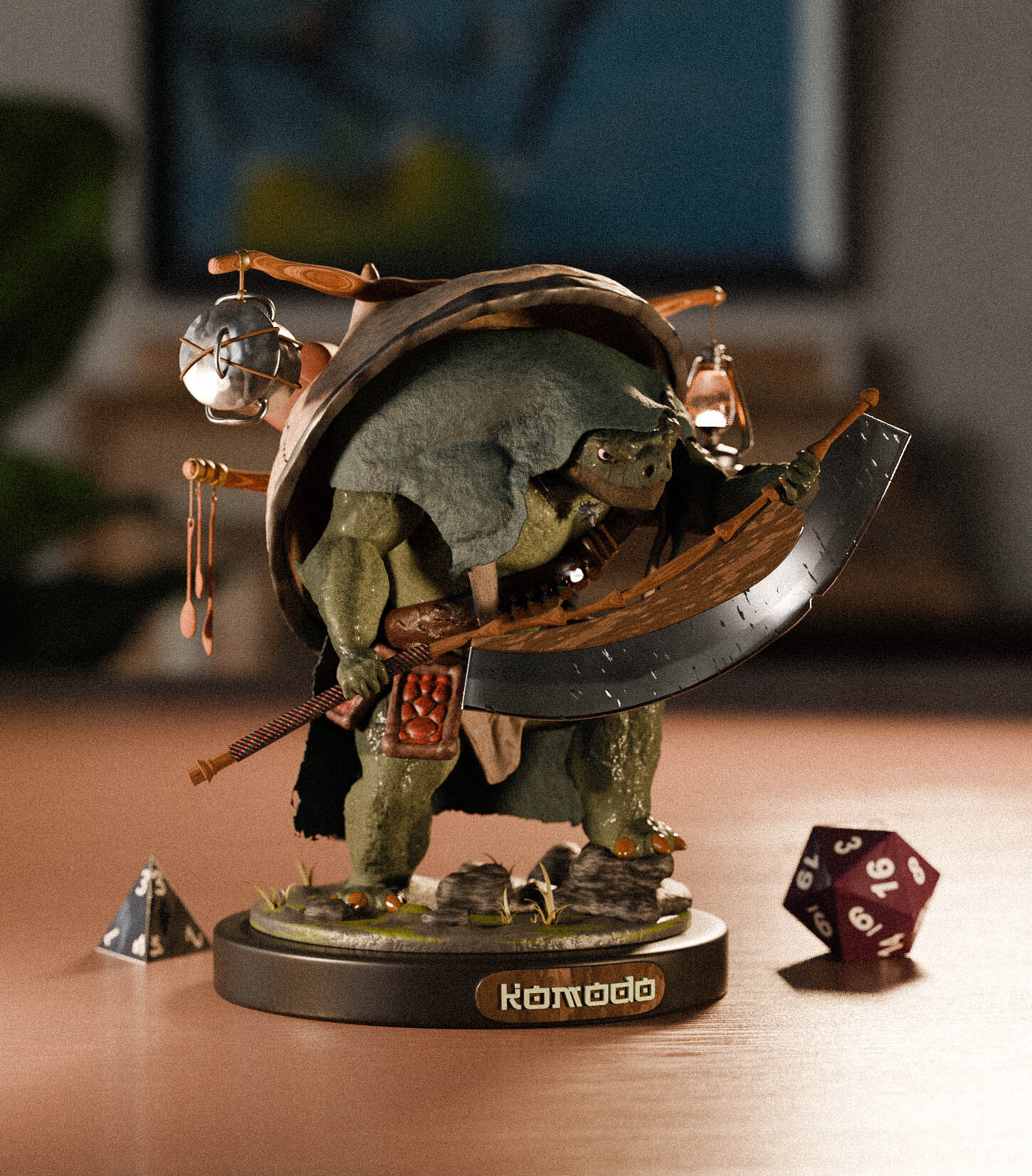 ArtStation - Komodo - dnd character