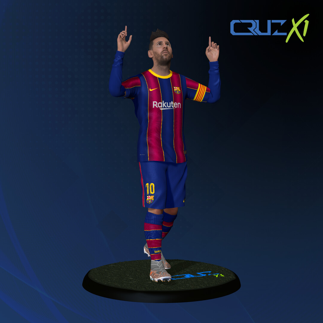 ArtStation - Messi 3D Print