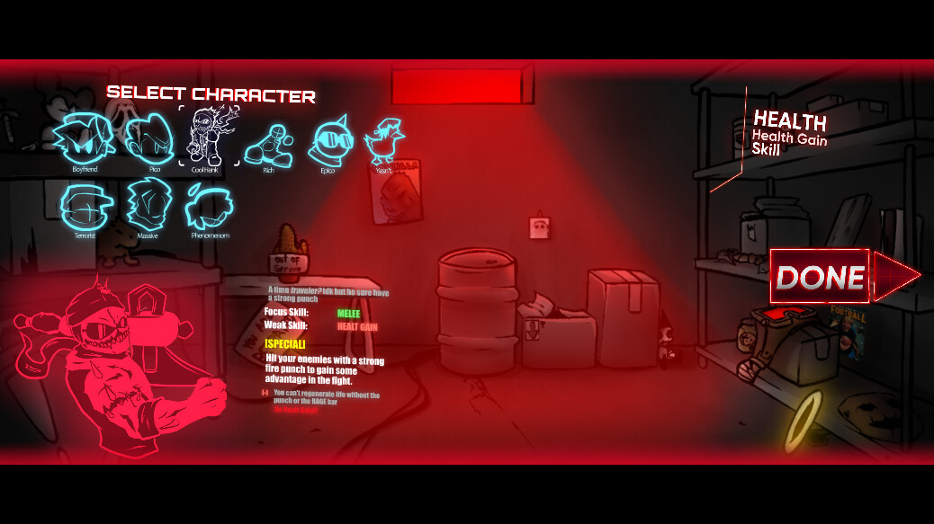 ArtStation - game menus design