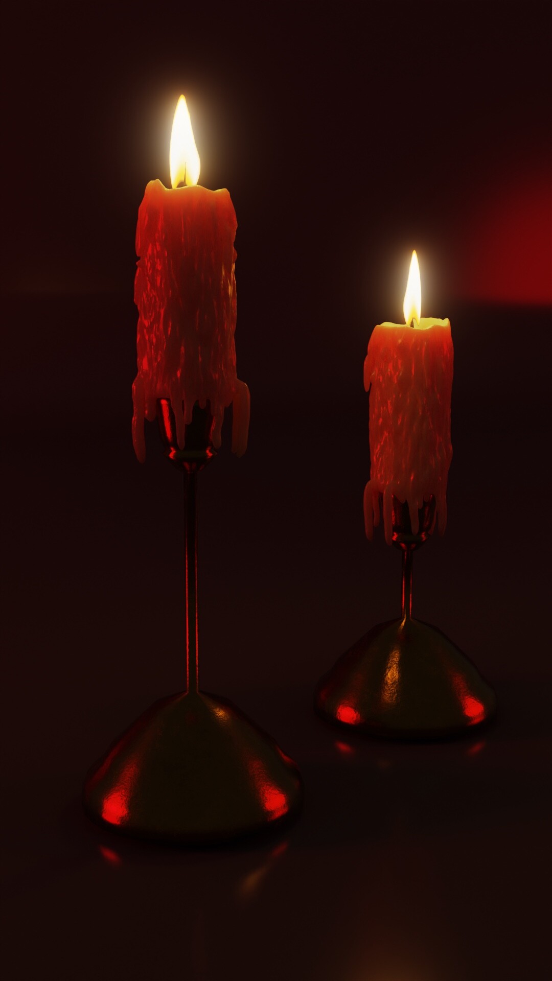 ArtStation - Sculpted Candle Render