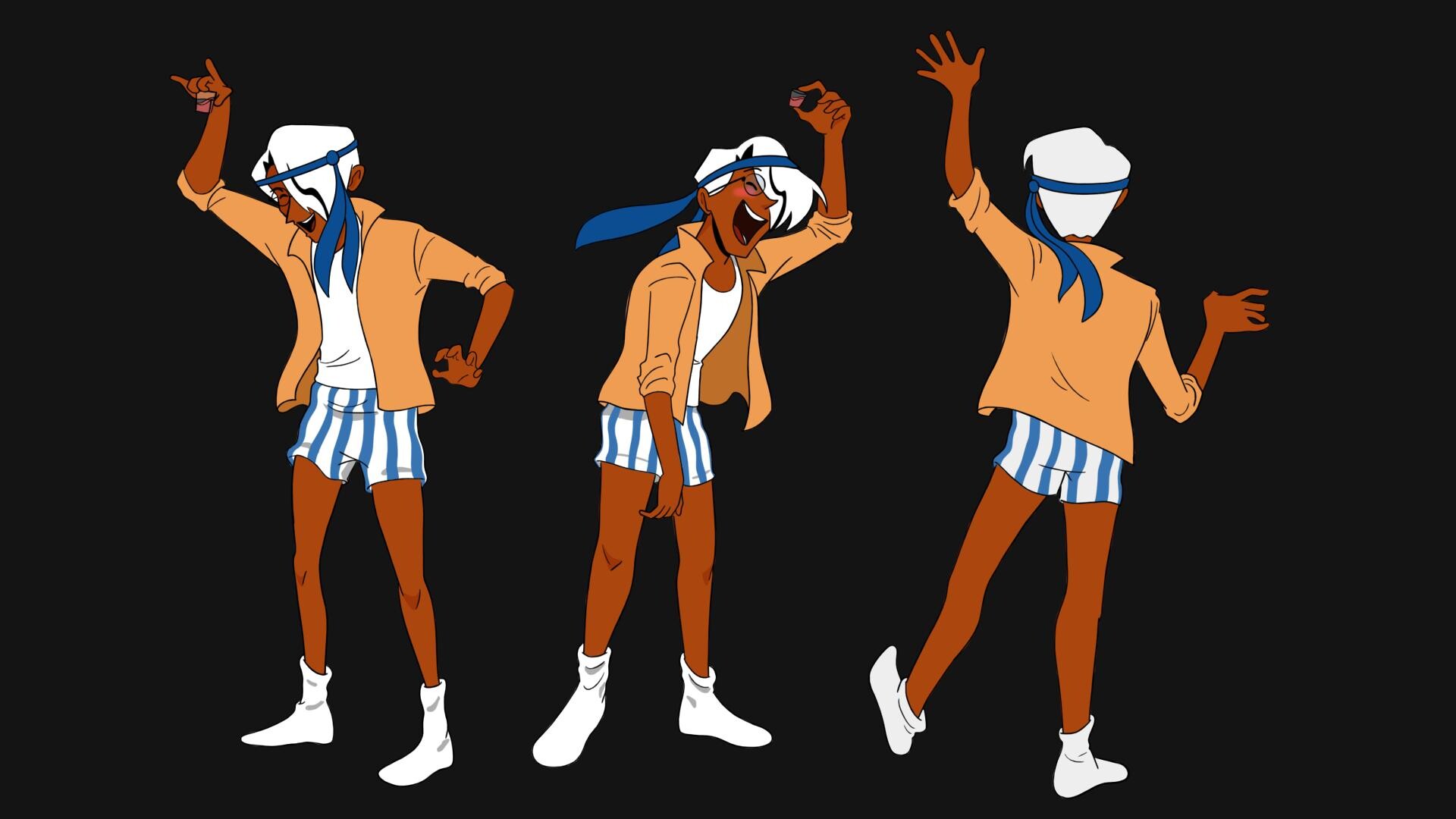 ArtStation - Drunk Turnaround