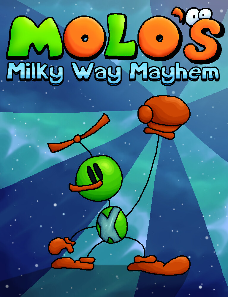 ArtStation - Molo's Milky Way Mayhem - Poster