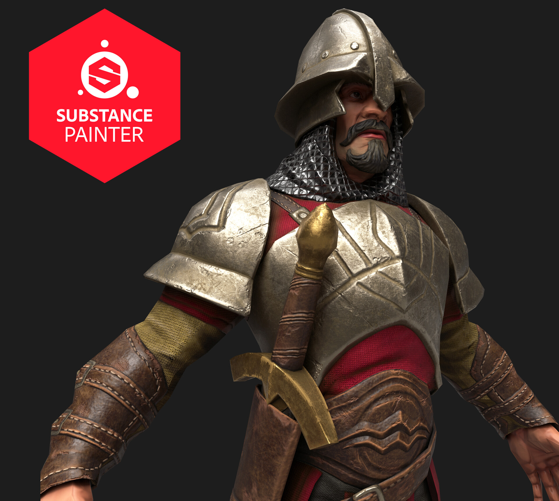 ArtStation - King_ Soldier_ Stylized Low poly Character