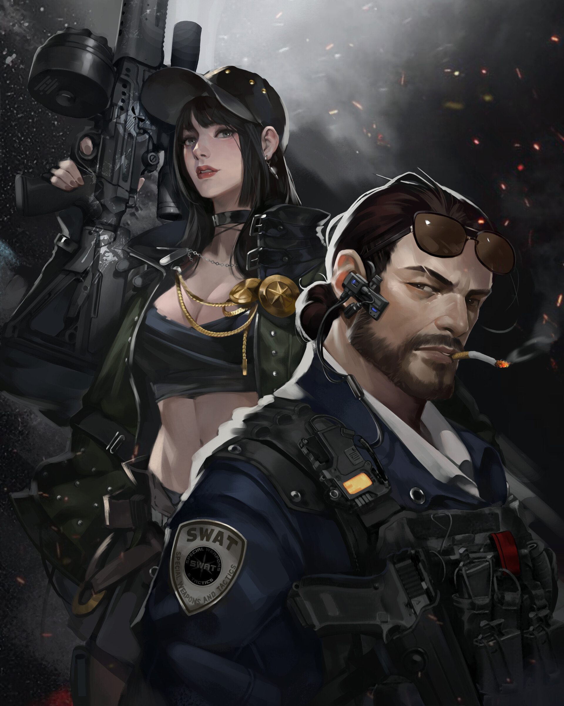 ArtStation - Two mercenaries