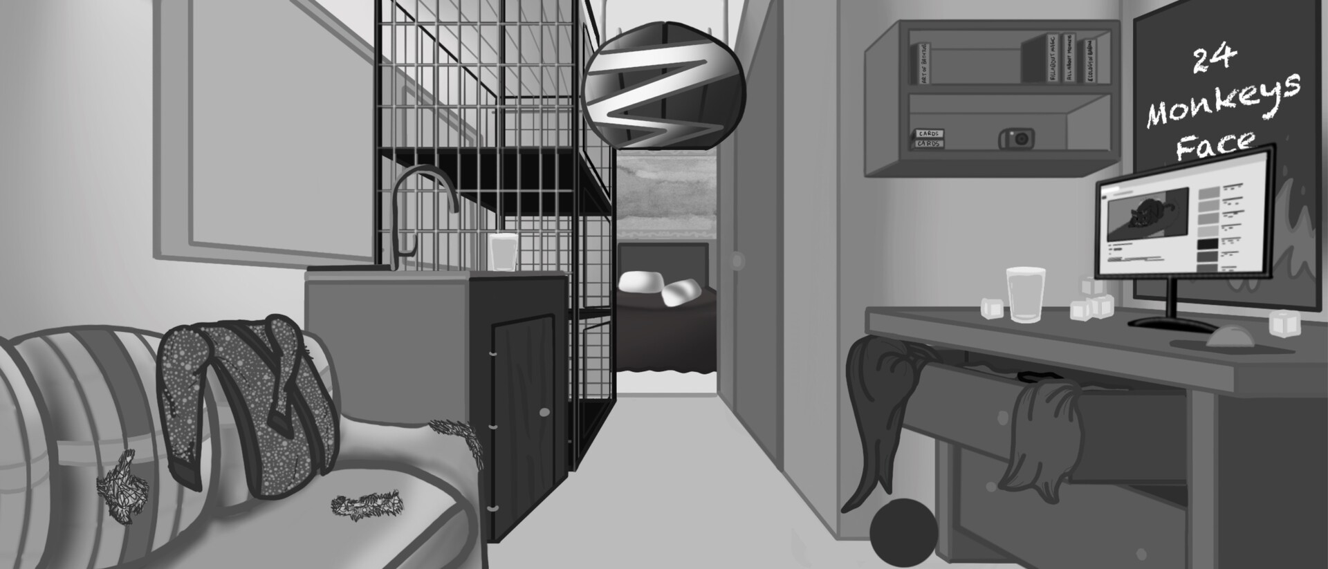 ArtStation - Tour Bus Interior