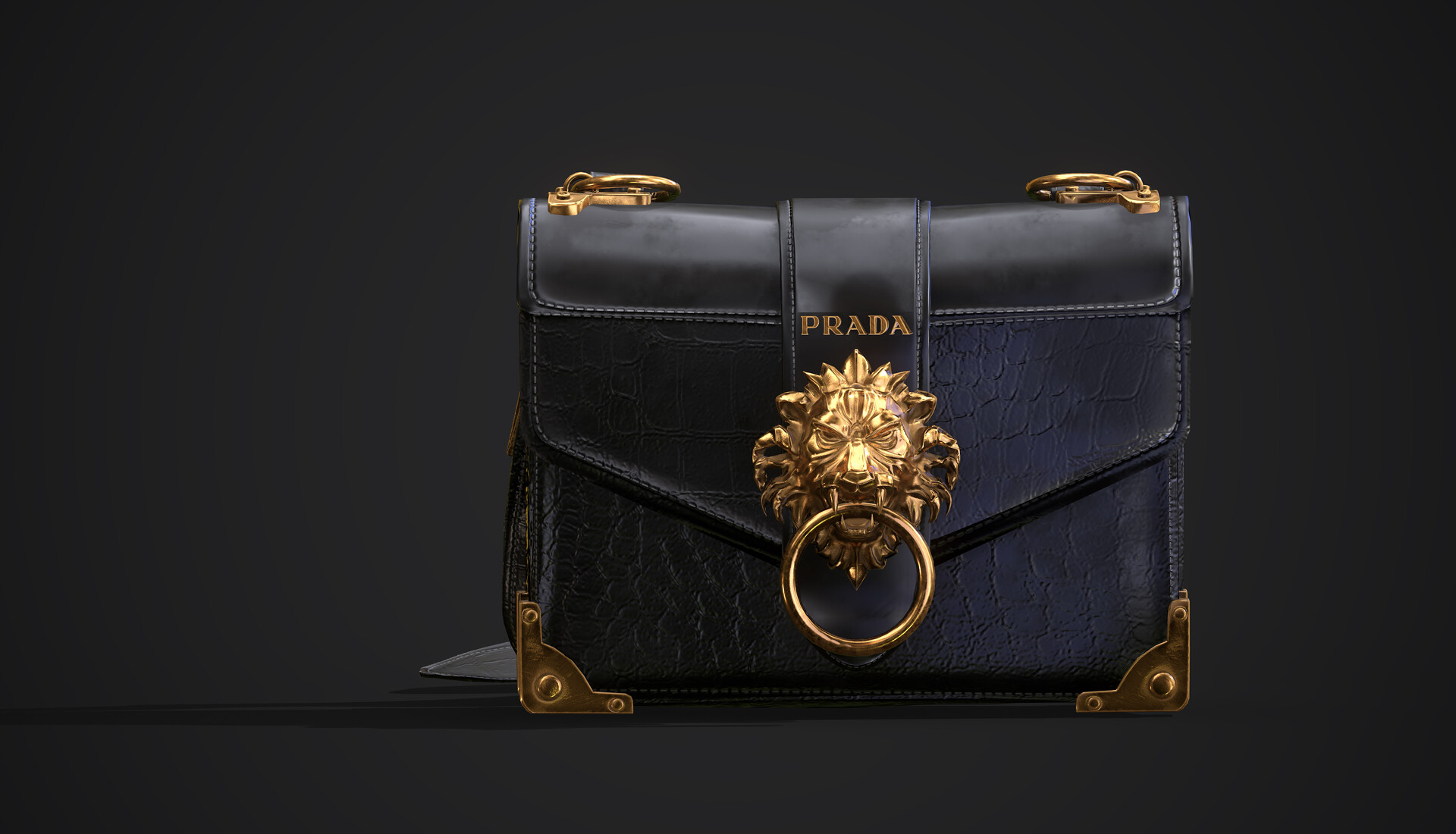 ArtStation - 3D Prada Asset Bag for triple A Games