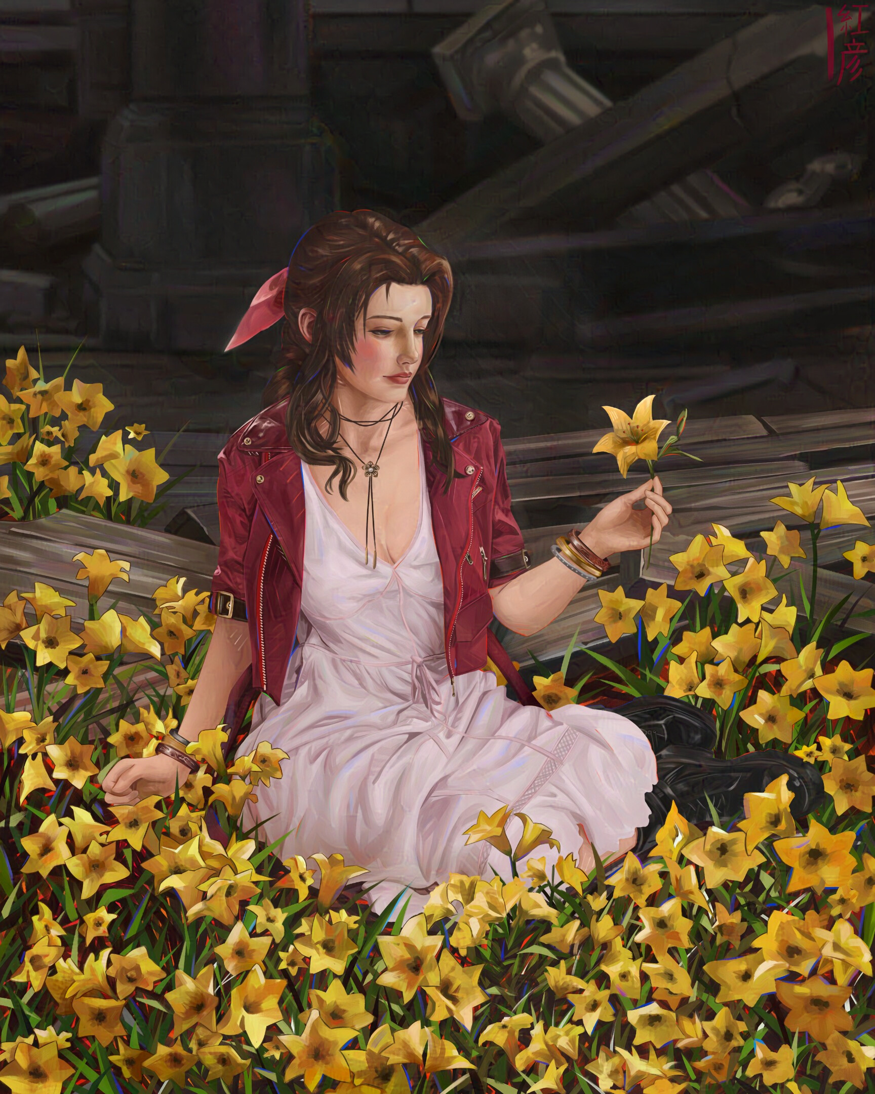 ArtStation - Aerith FF7