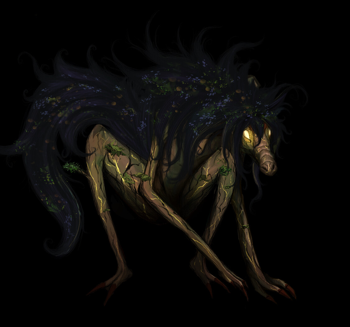 ArtStation - TIKBALANG - Filipino Zodiac Creature Concept Design