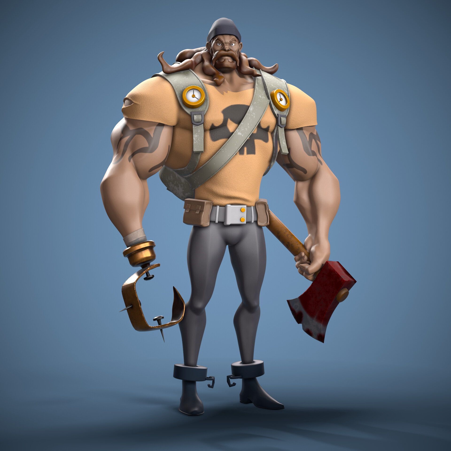 ArtStation - The Lumberjack