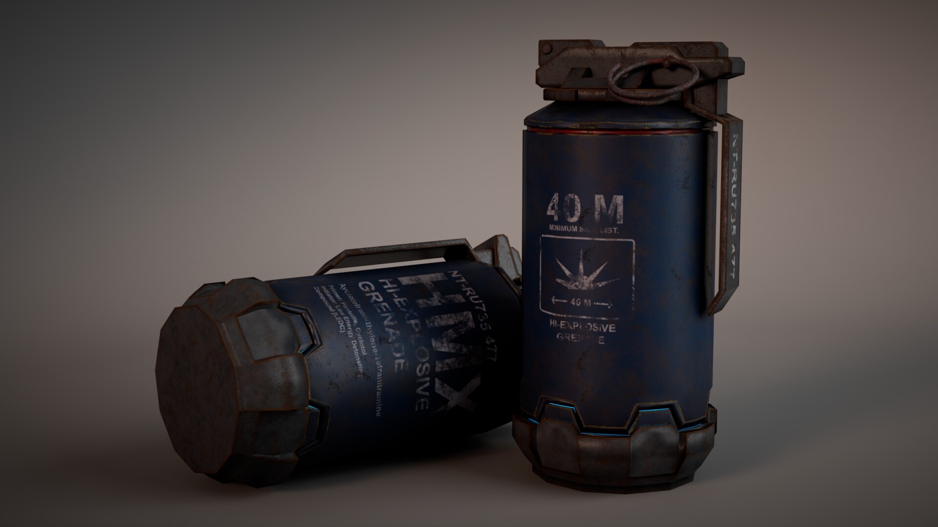 ArtStation - Grenade-Game Asset