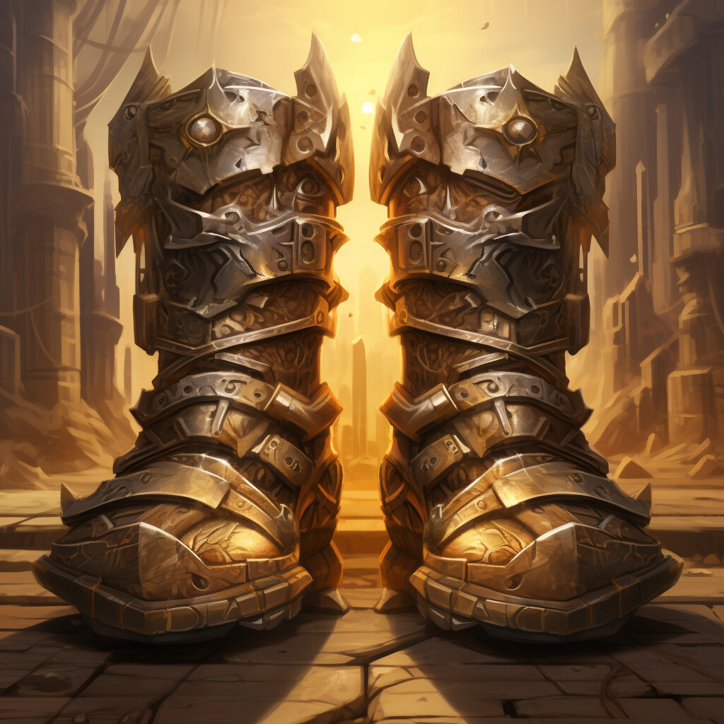 ArtStation - Armor boots