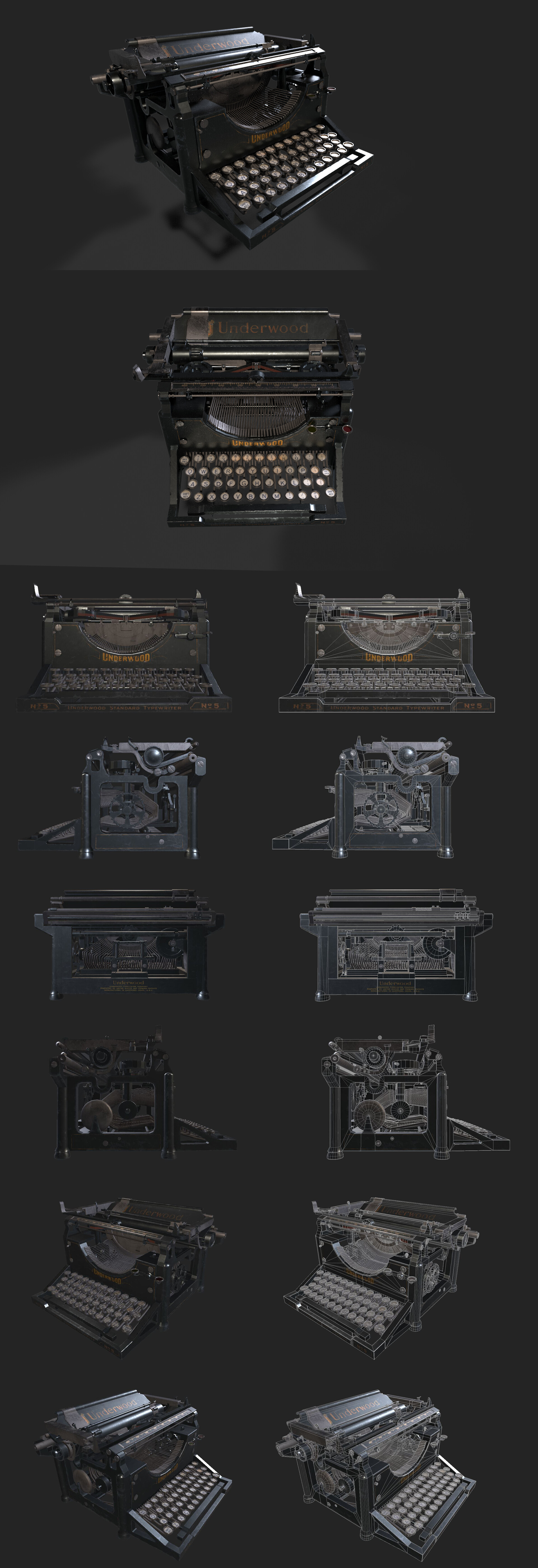 ArtStation - vintage prop modeling