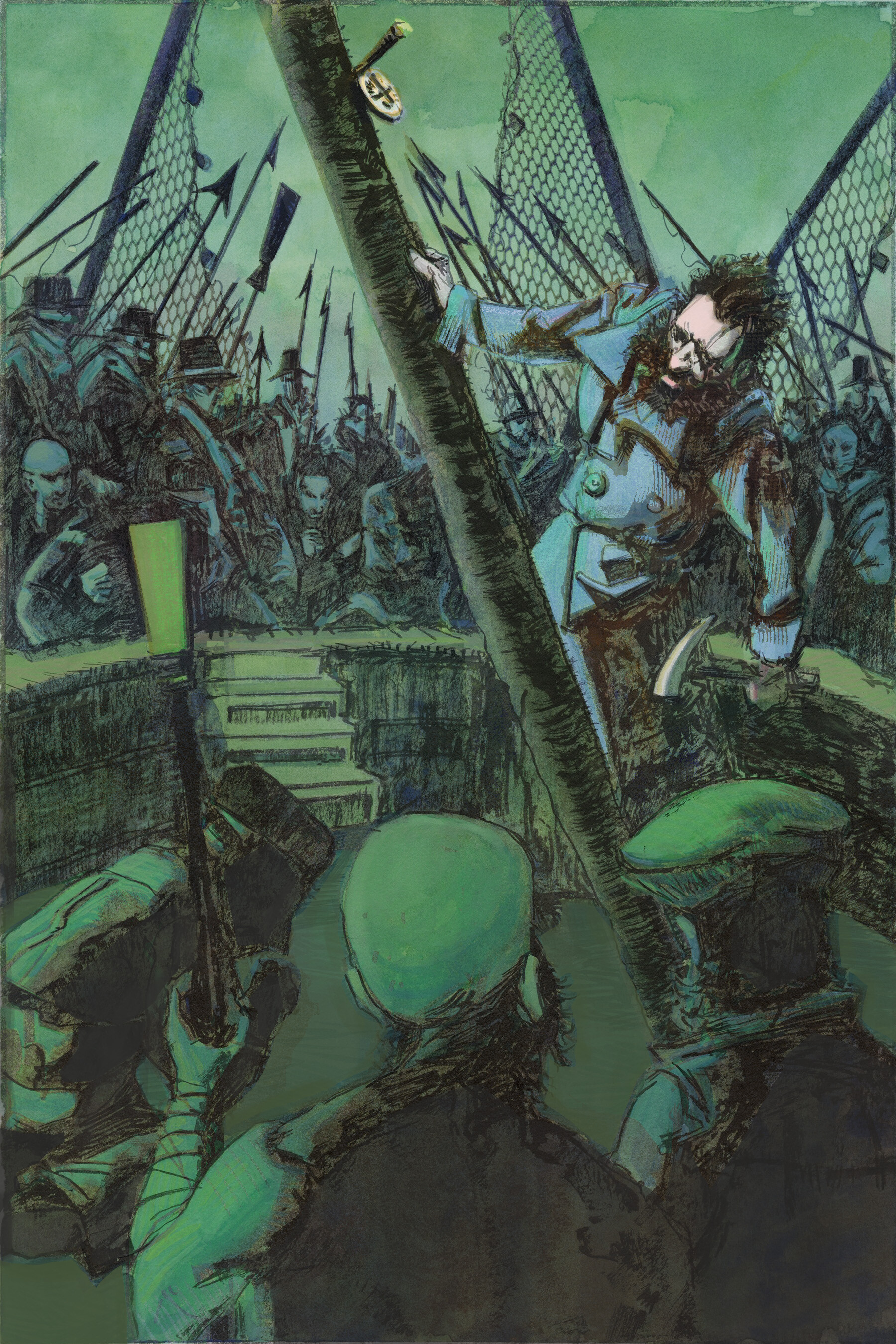 ArtStation - Moby Dick Narrative Illustration