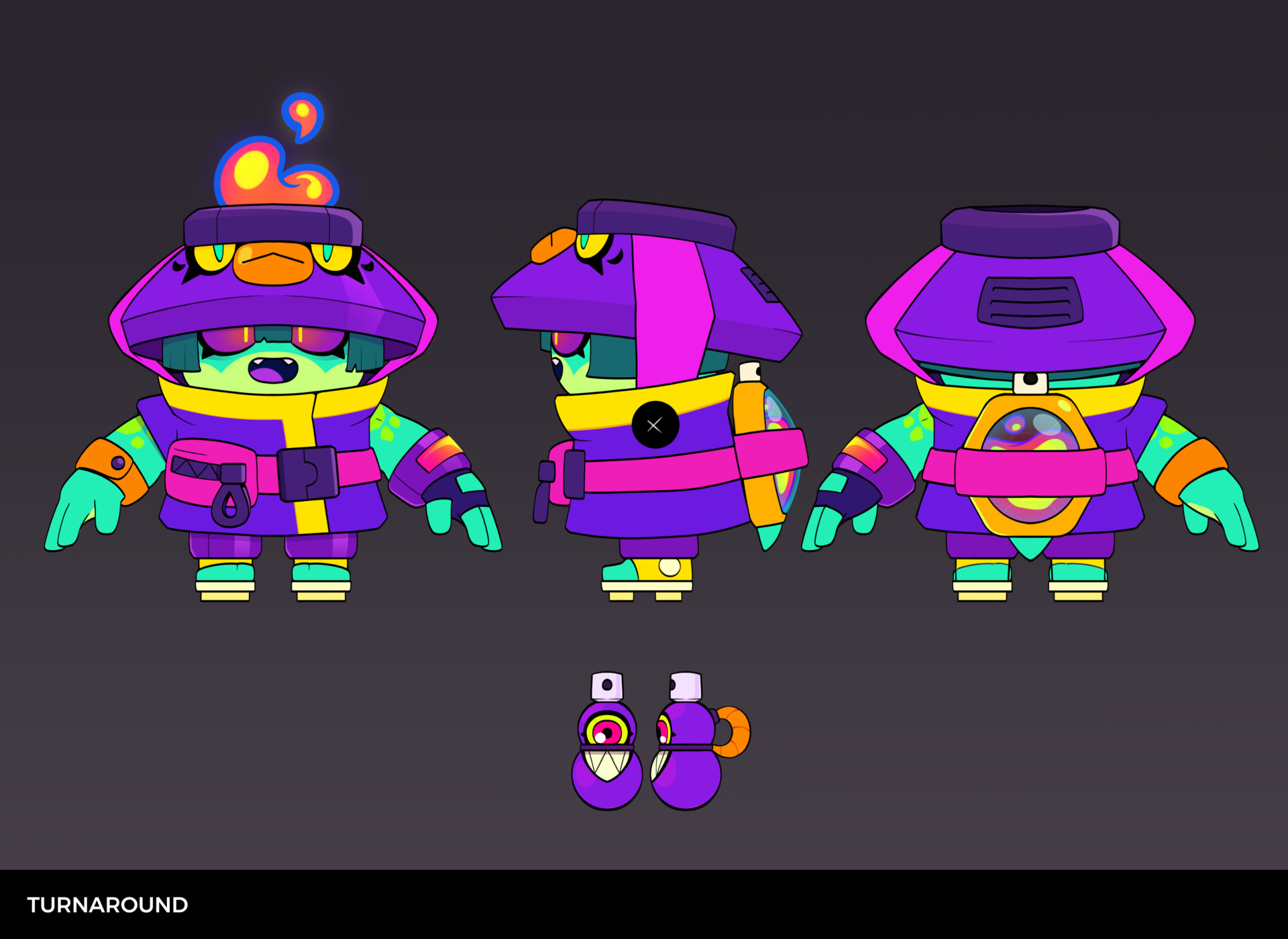 how to draw gene from brawl stars