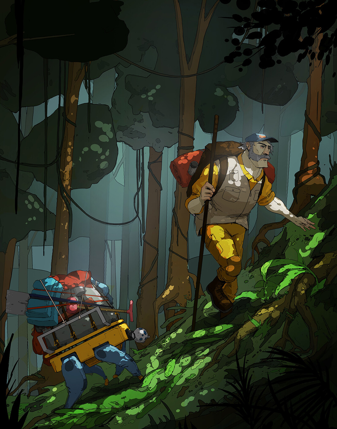 ArtStation - jungle expedition
