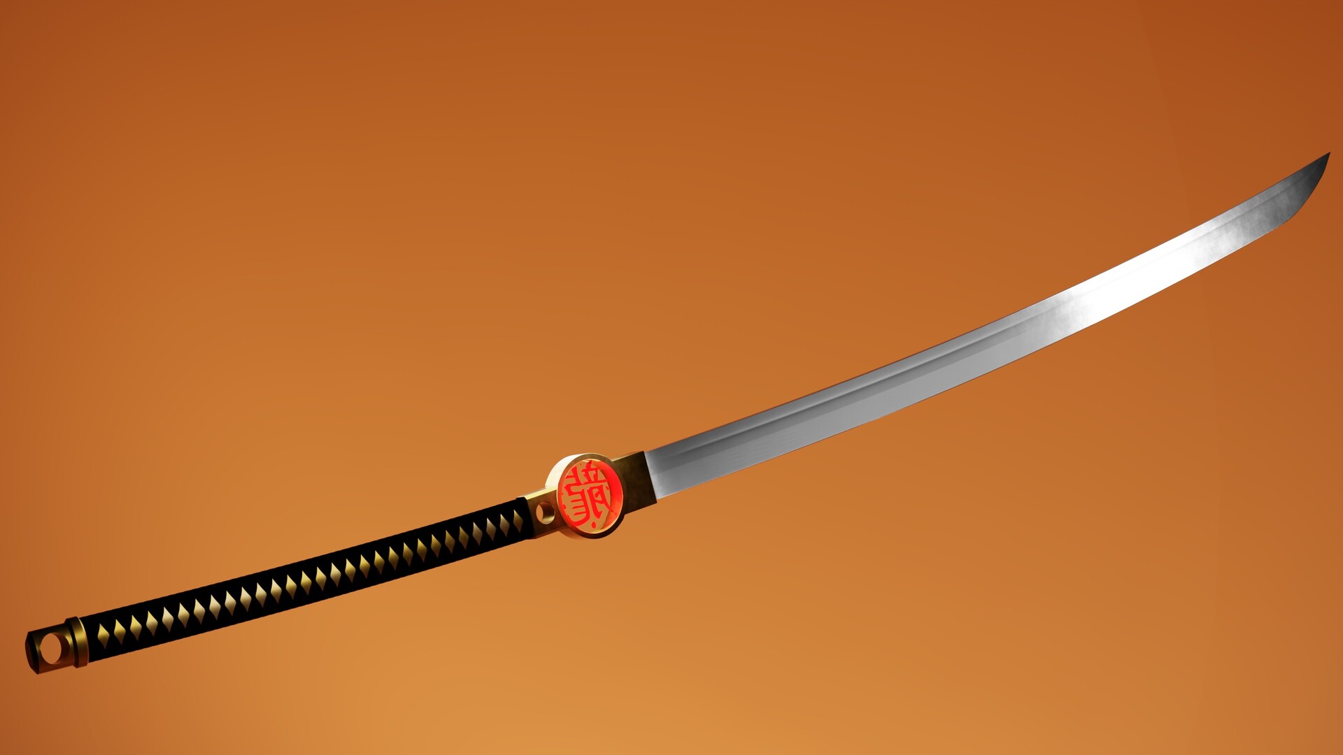 ArtStation - Futuristic-magic katana