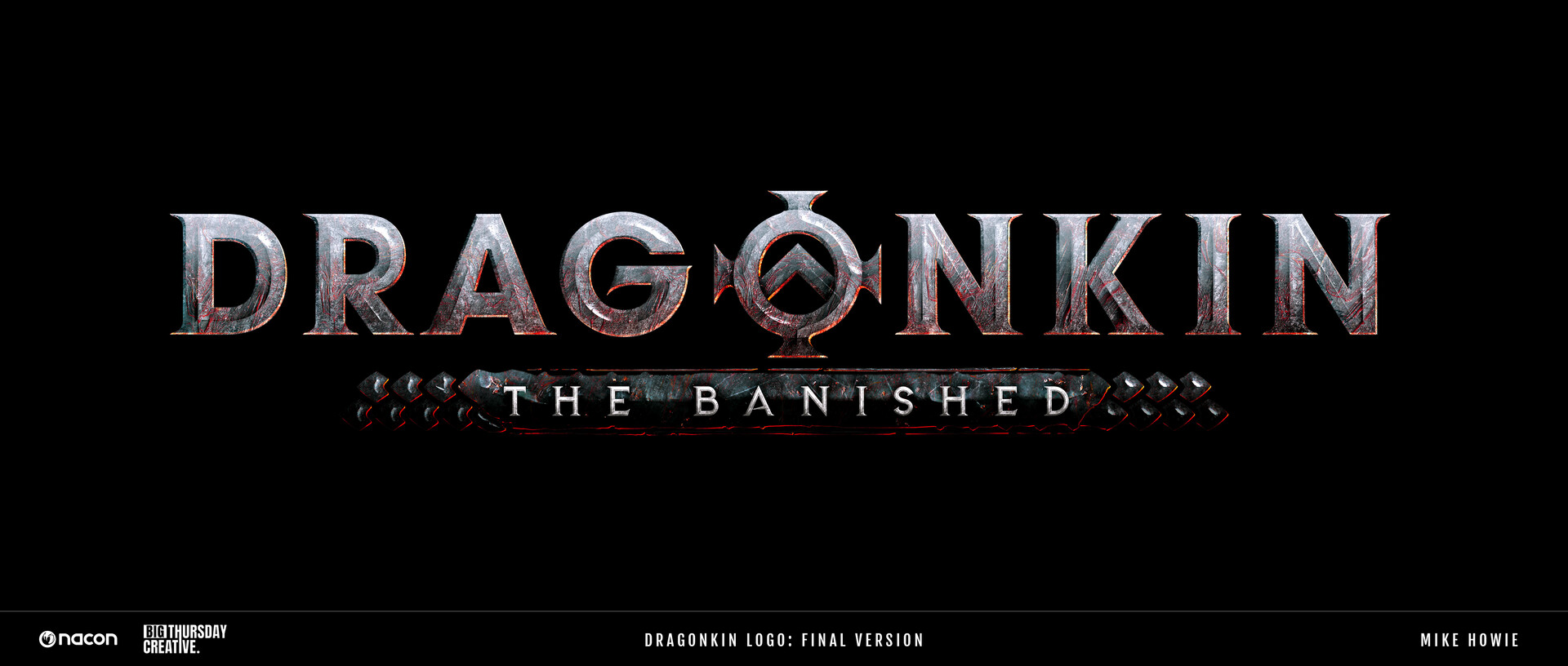 Mike Howie - Dragonkin: The Banished - Logo Design
