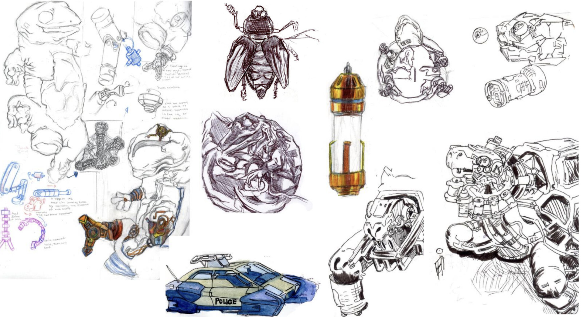 ArtStation - sketch book work