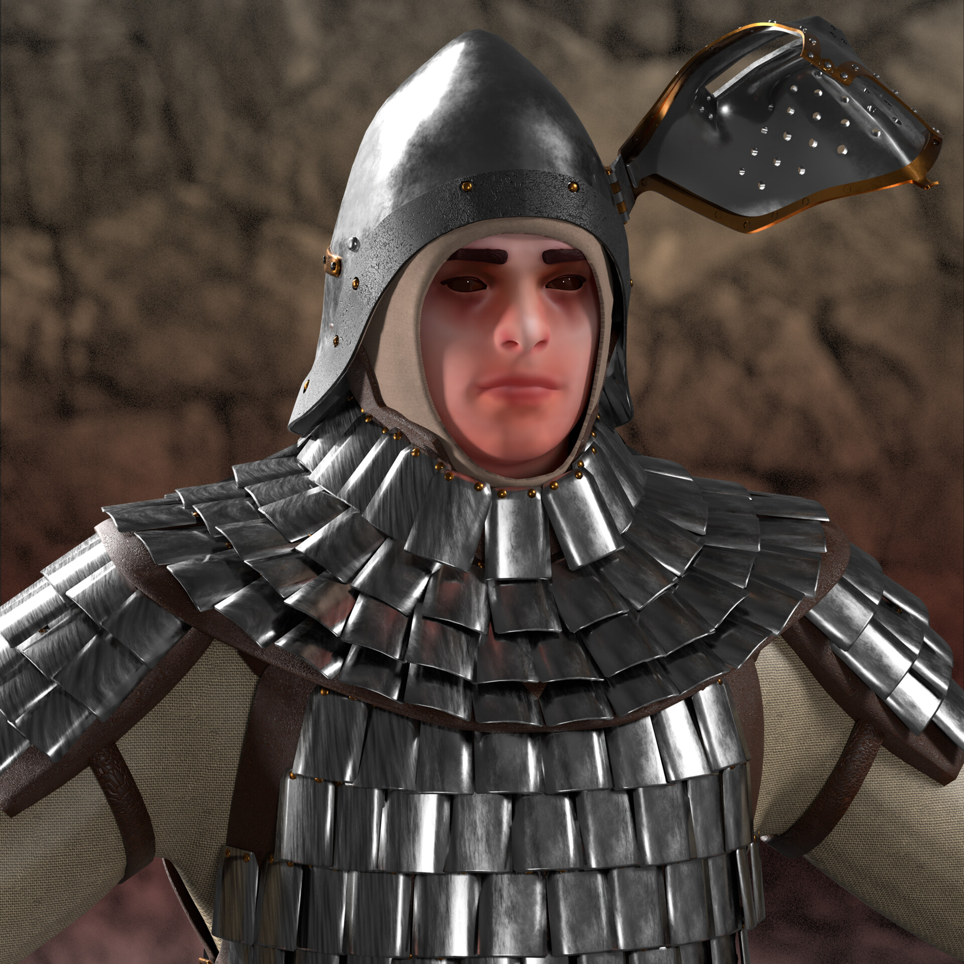 ArtStation - Scale Armour Knight