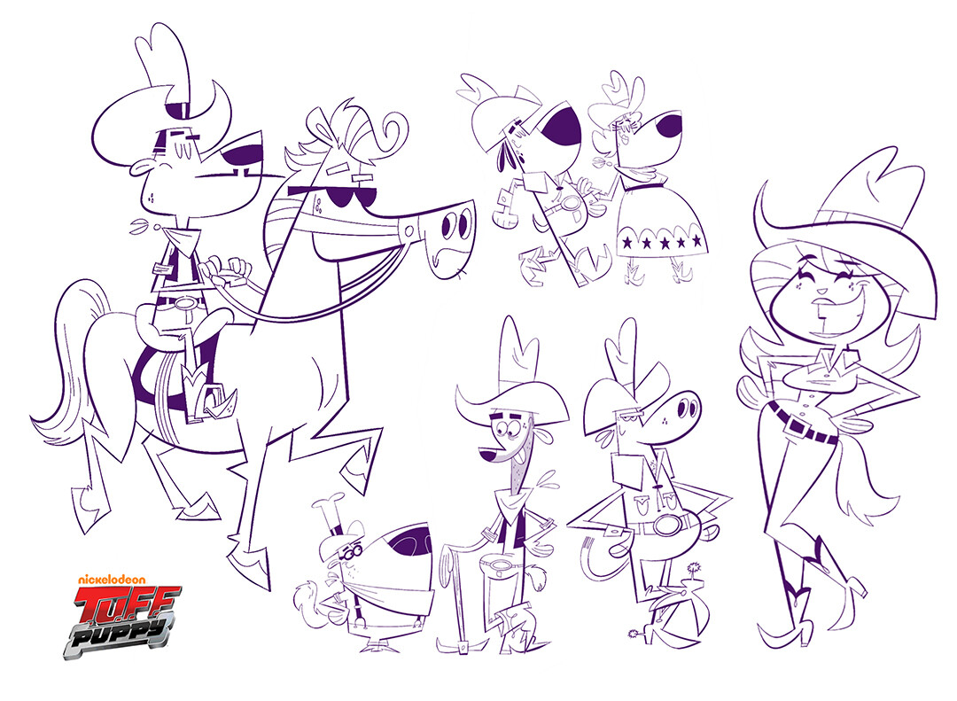 tuff puppy coloring pages