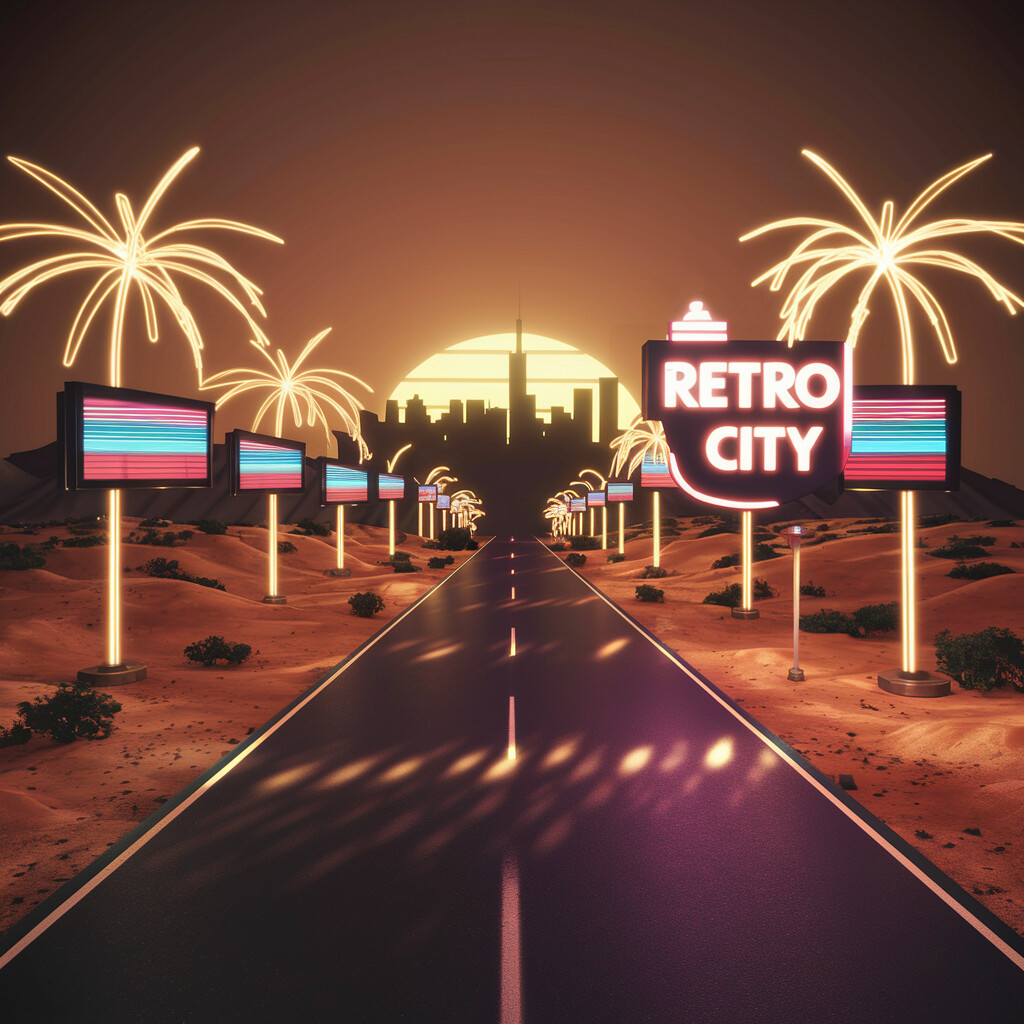 ArtStation - RETRO CİTY