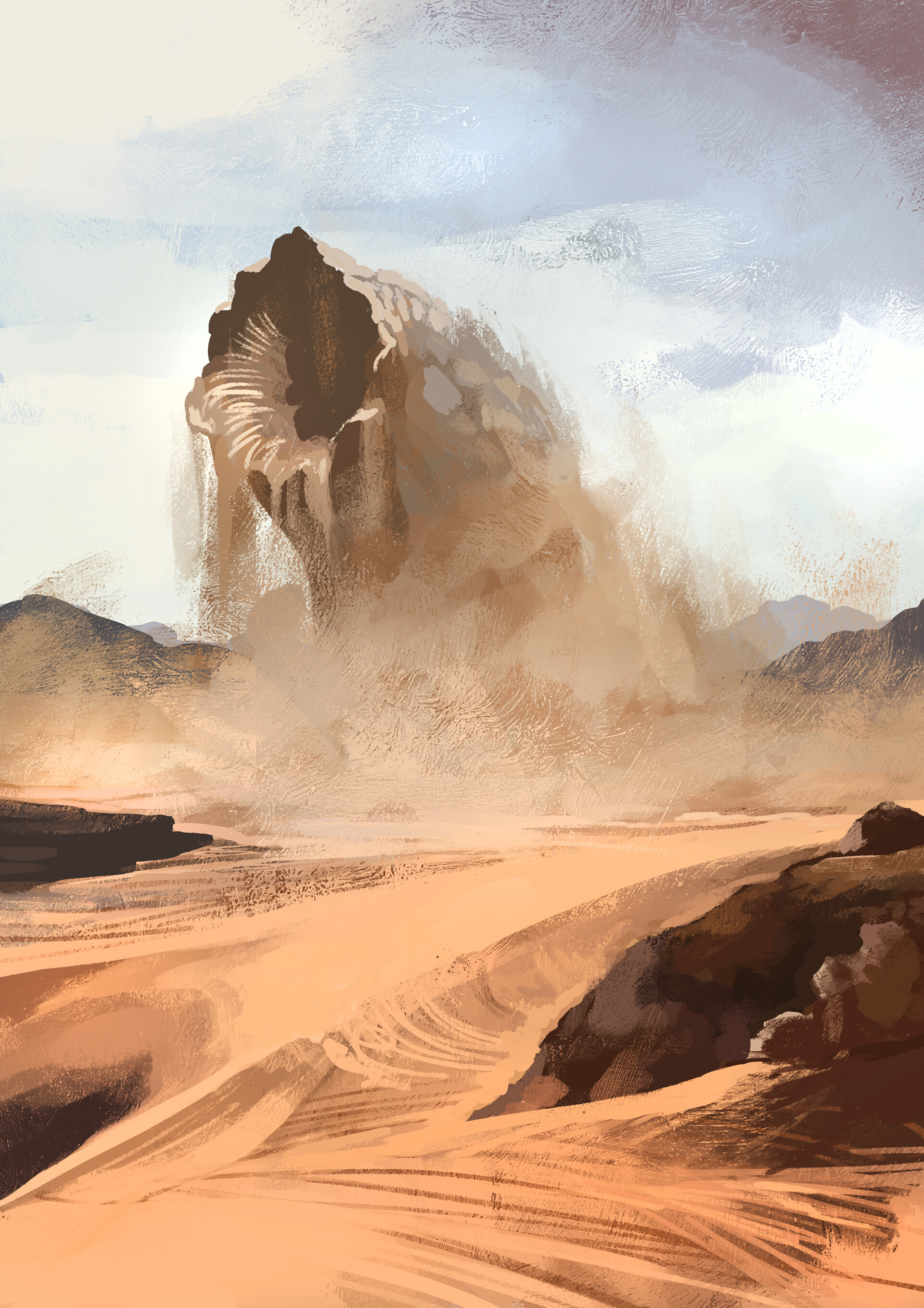 ArtStation - DUNE Speedpaintings