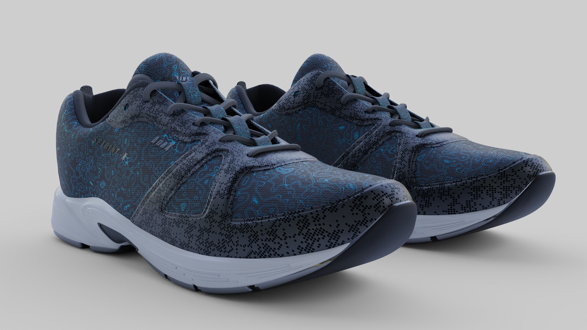 ArtStation - Conceptual Sneakers modeling and Visualization.