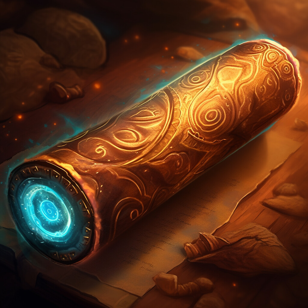 ArtStation - Magic scrolls