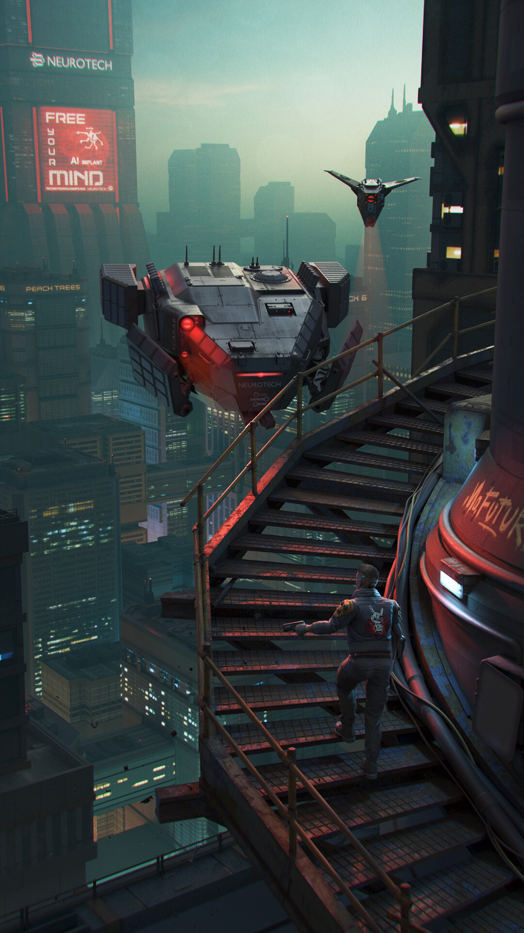 ArtStation - Cyberpunk Rebel | Eternal Ascent