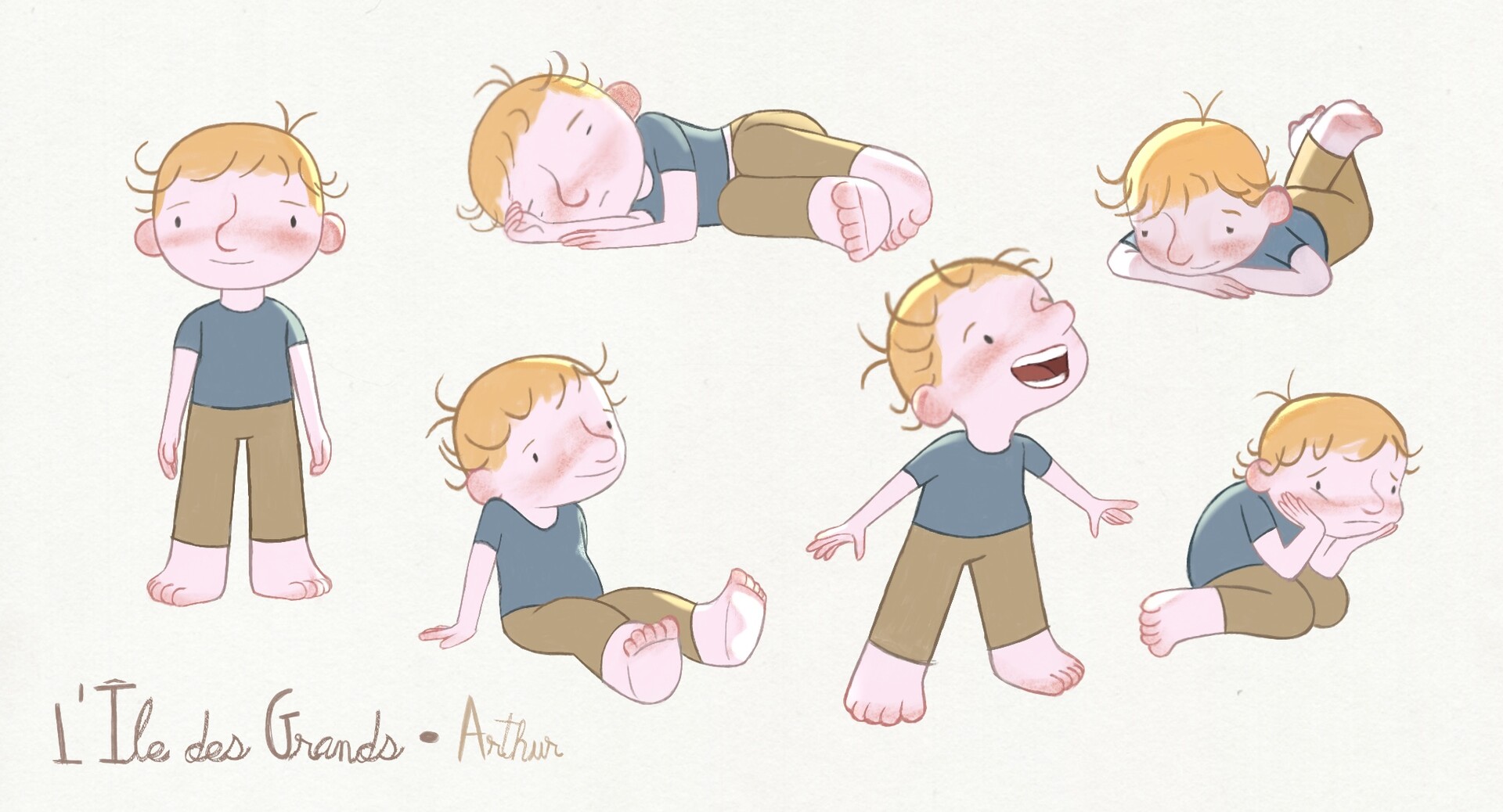 ArtStation - Character design - Arthur