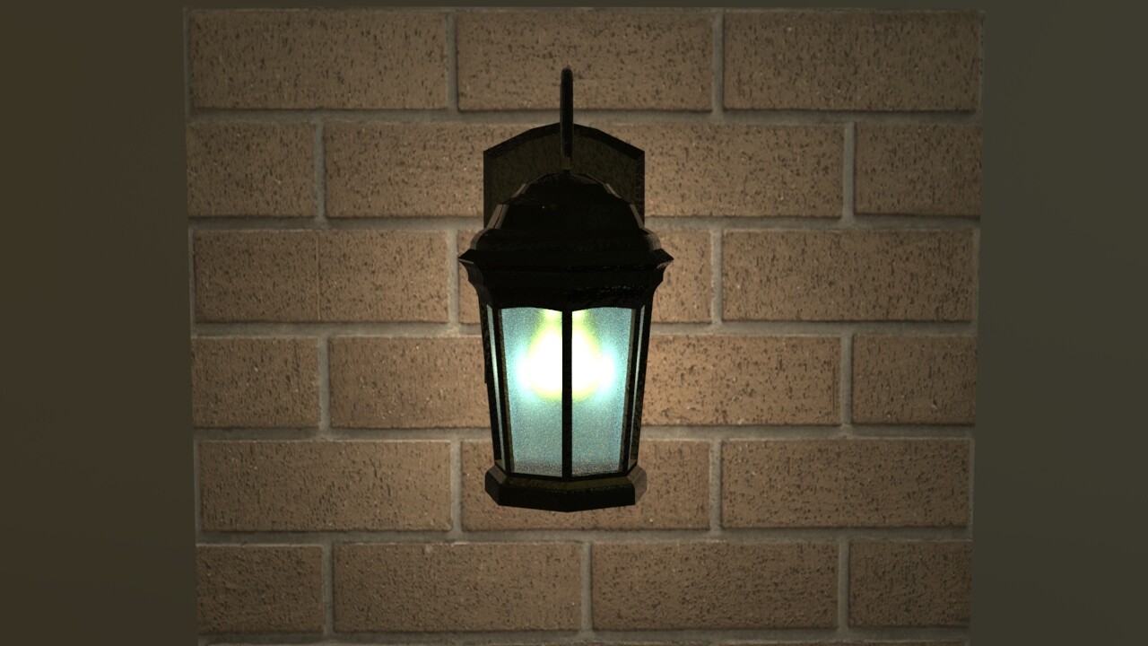 ArtStation - Wall Light