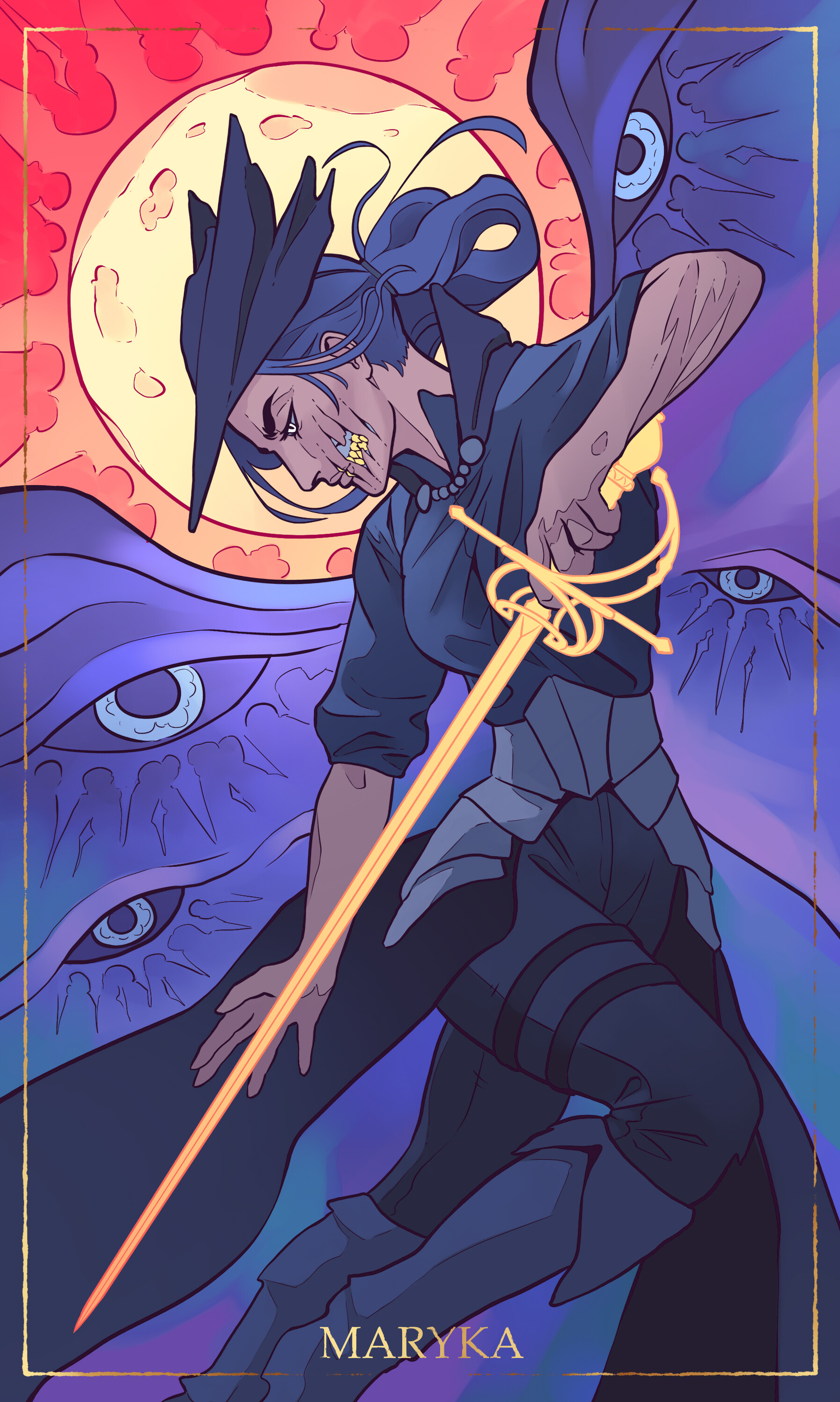 ArtStation - Maryka (Ace of Swords)