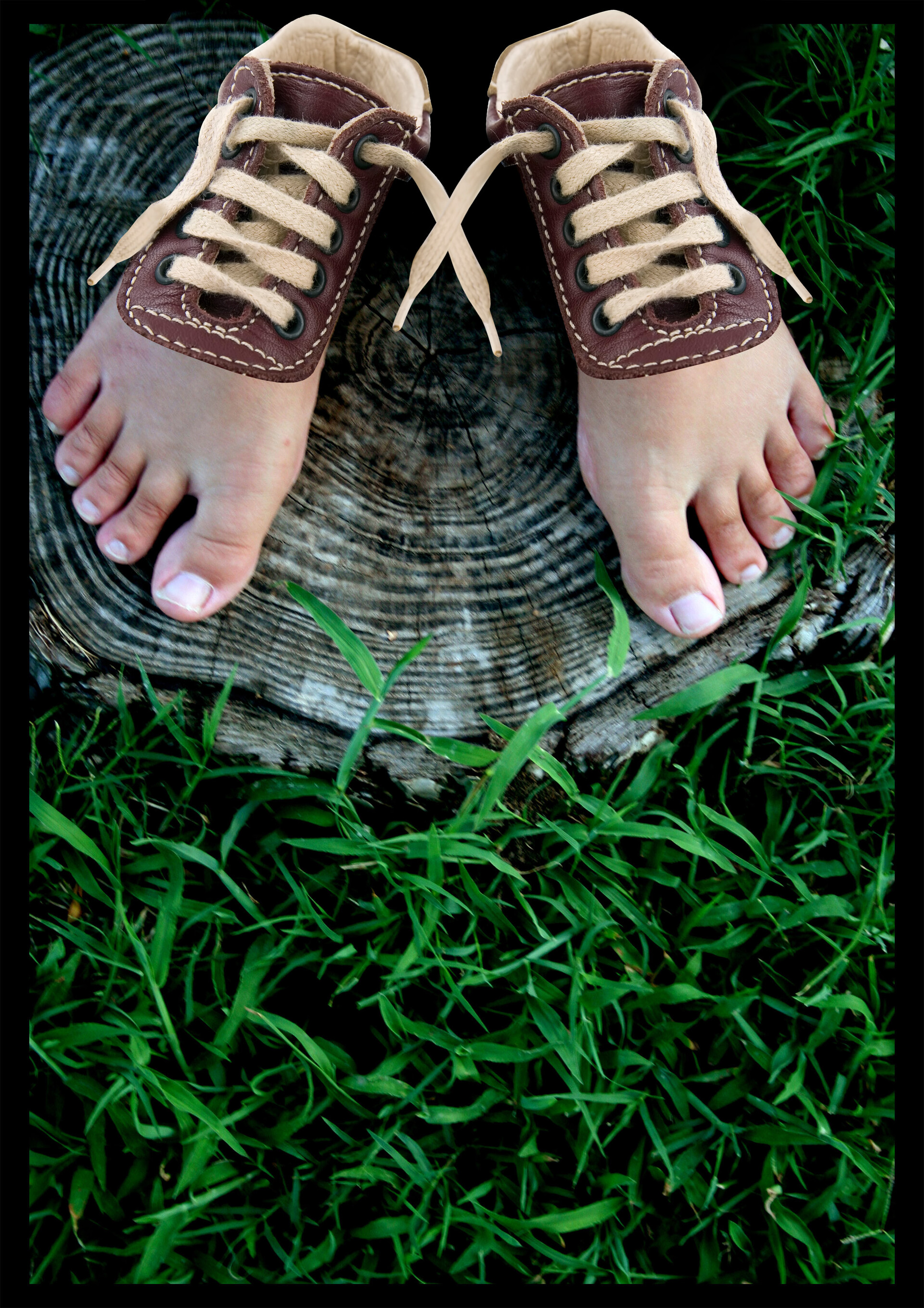 ArtStation - Collage - Foot Shoes